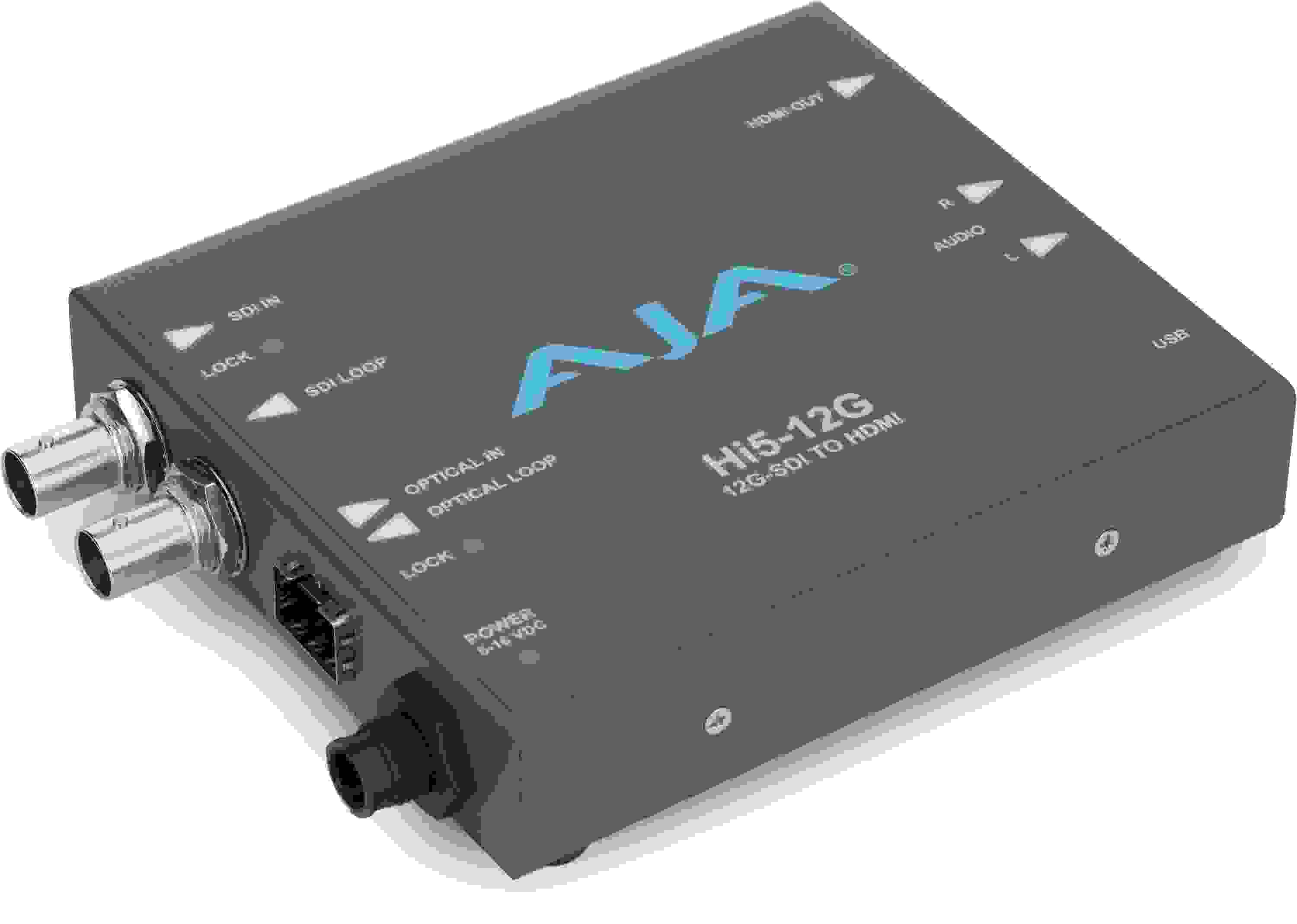 AJA Hi5-12G 12G-SDI to HDMI 2.0 Converter | Sweetwater