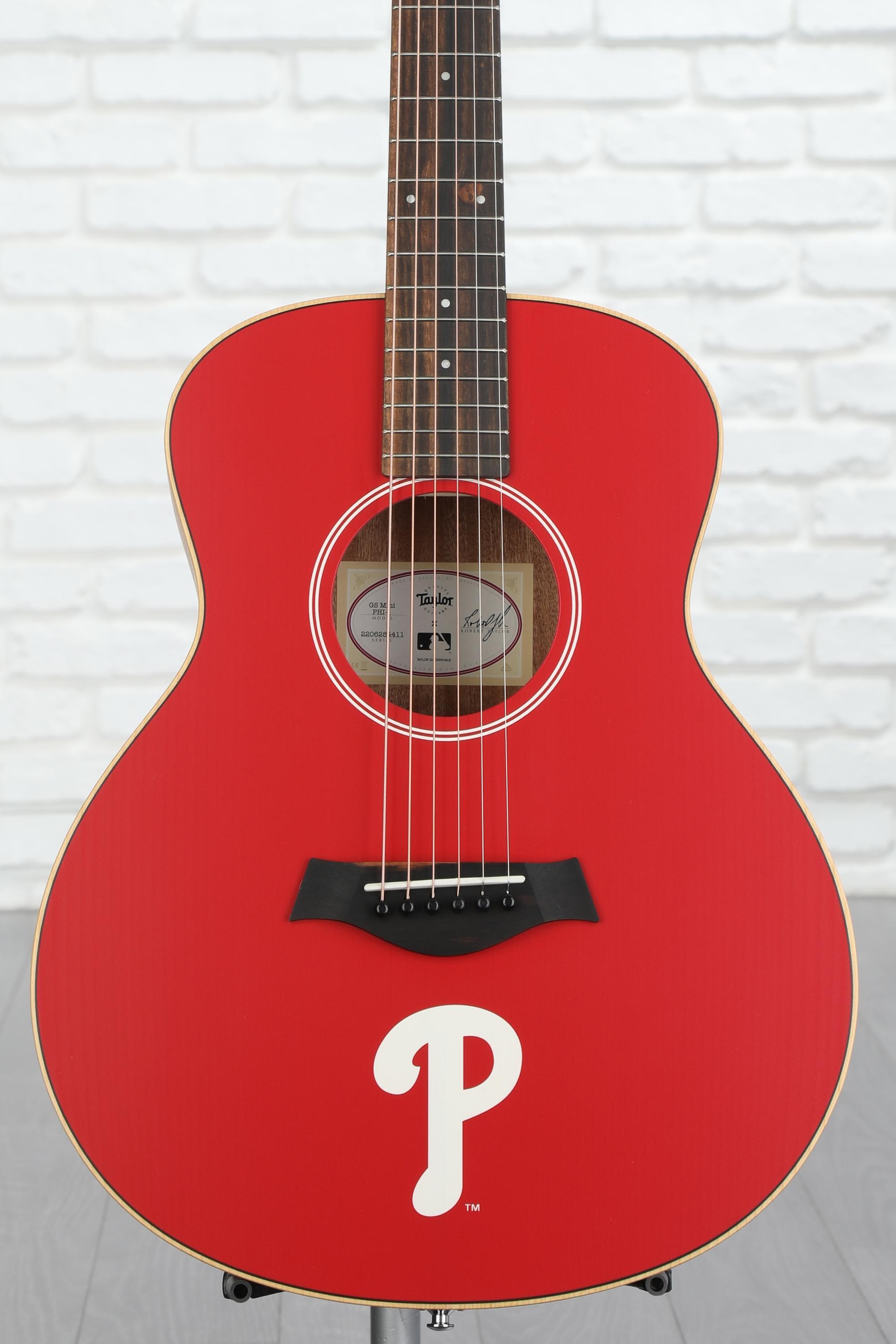 Taylor x MLB™ GS Mini Acoustic Guitar - Philadelphia Phillies™ | Sweetwater