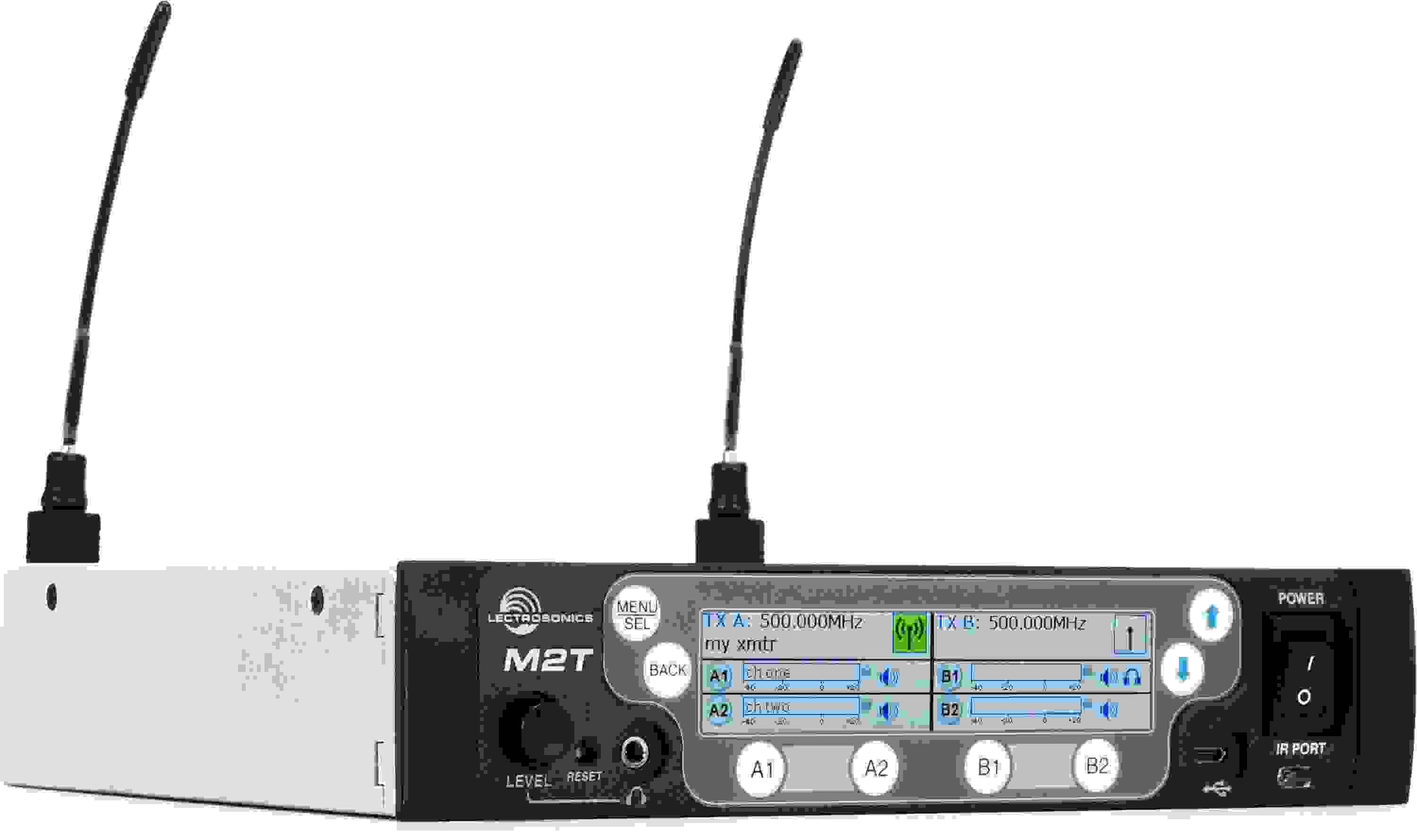 Lectrosonics M2T Digital IEM/IFB Wireless Transmitter with Dante ...