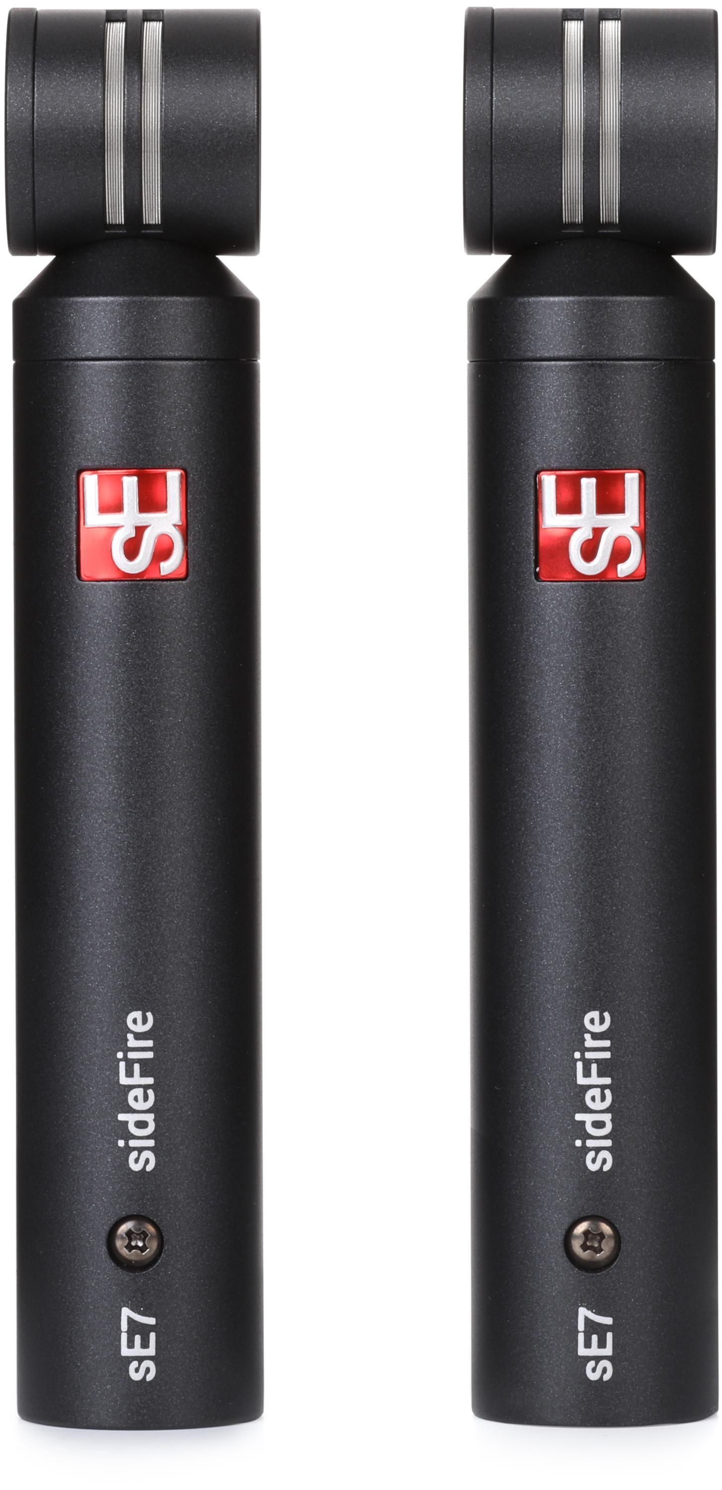 sE Electronics sE7 sideFire Small-diaphragm Side-address Condenser Microphones - Matched Pair ...