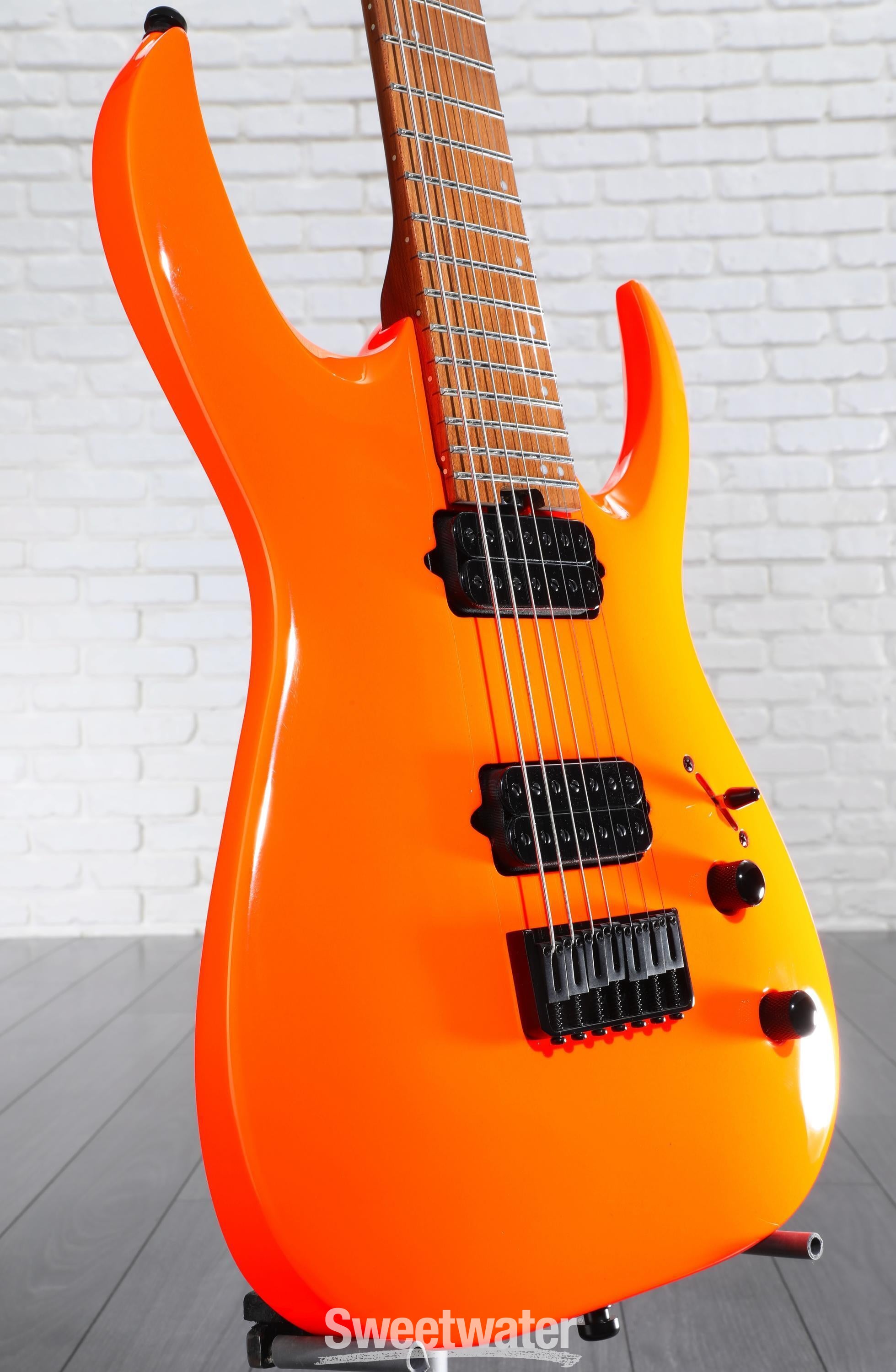 Jackson Pro Series Signature Misha Mansoor Juggernaut HT7 - Neon Orange ...