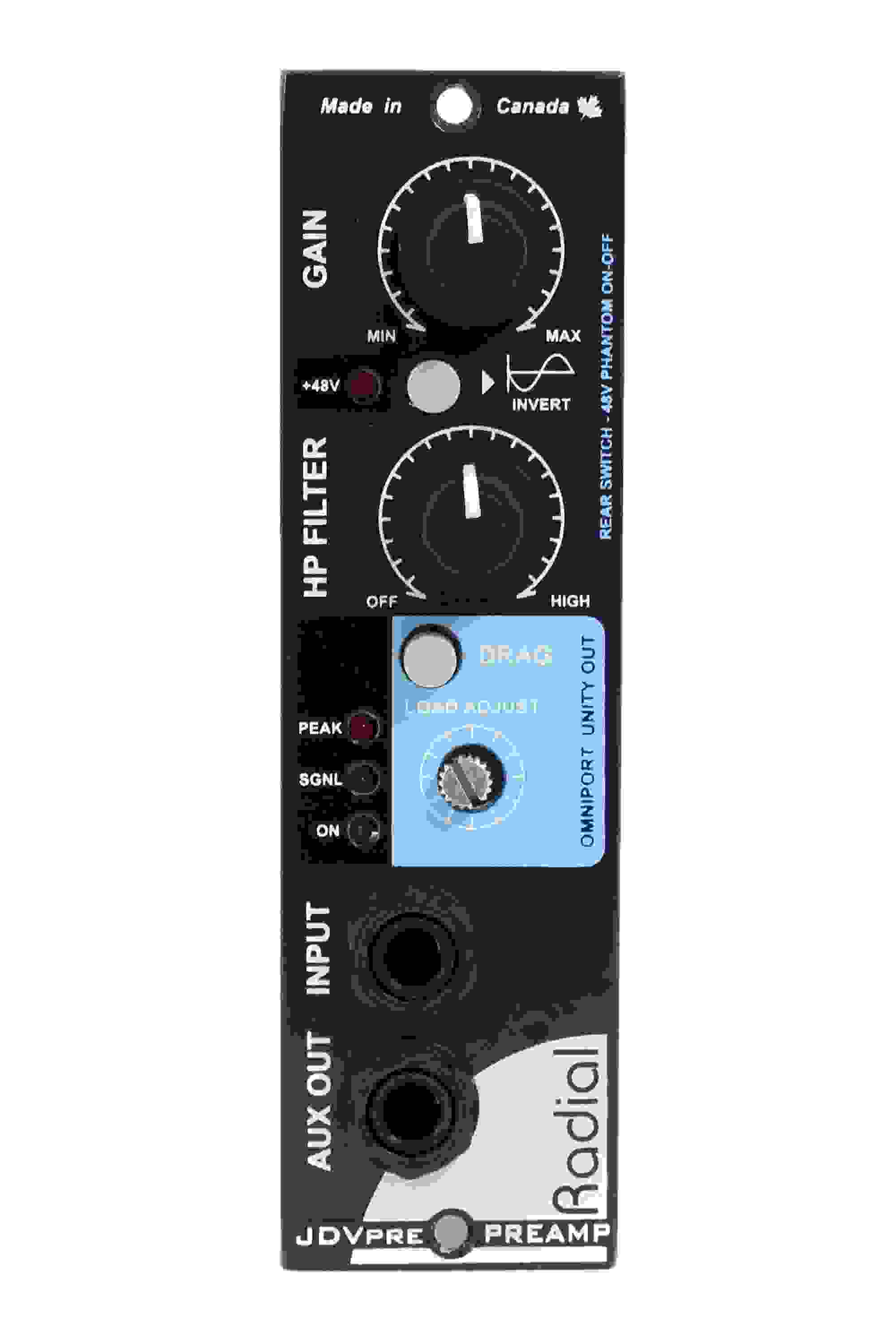 Radial JDV-Pre 500 Series Microphone Preamp | Sweetwater