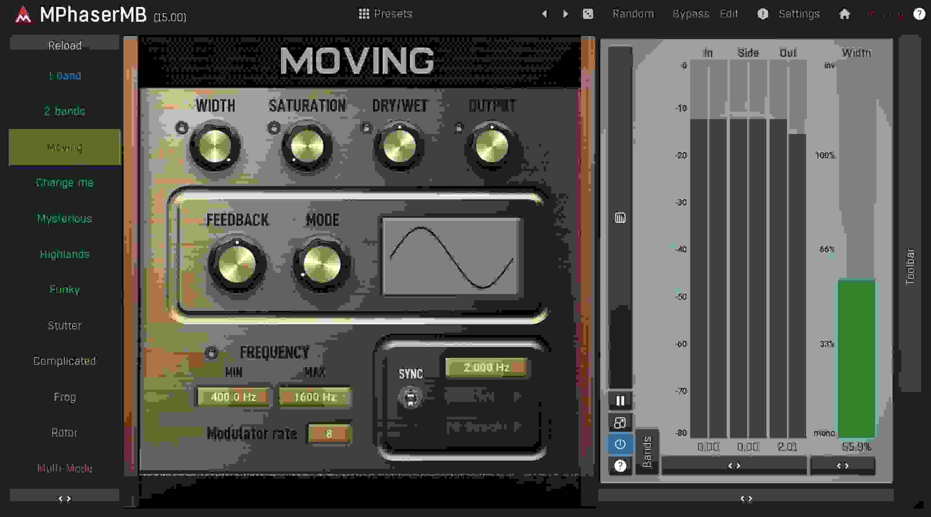 MeldaProduction MPhaserMB Phaser Plug-in | Sweetwater