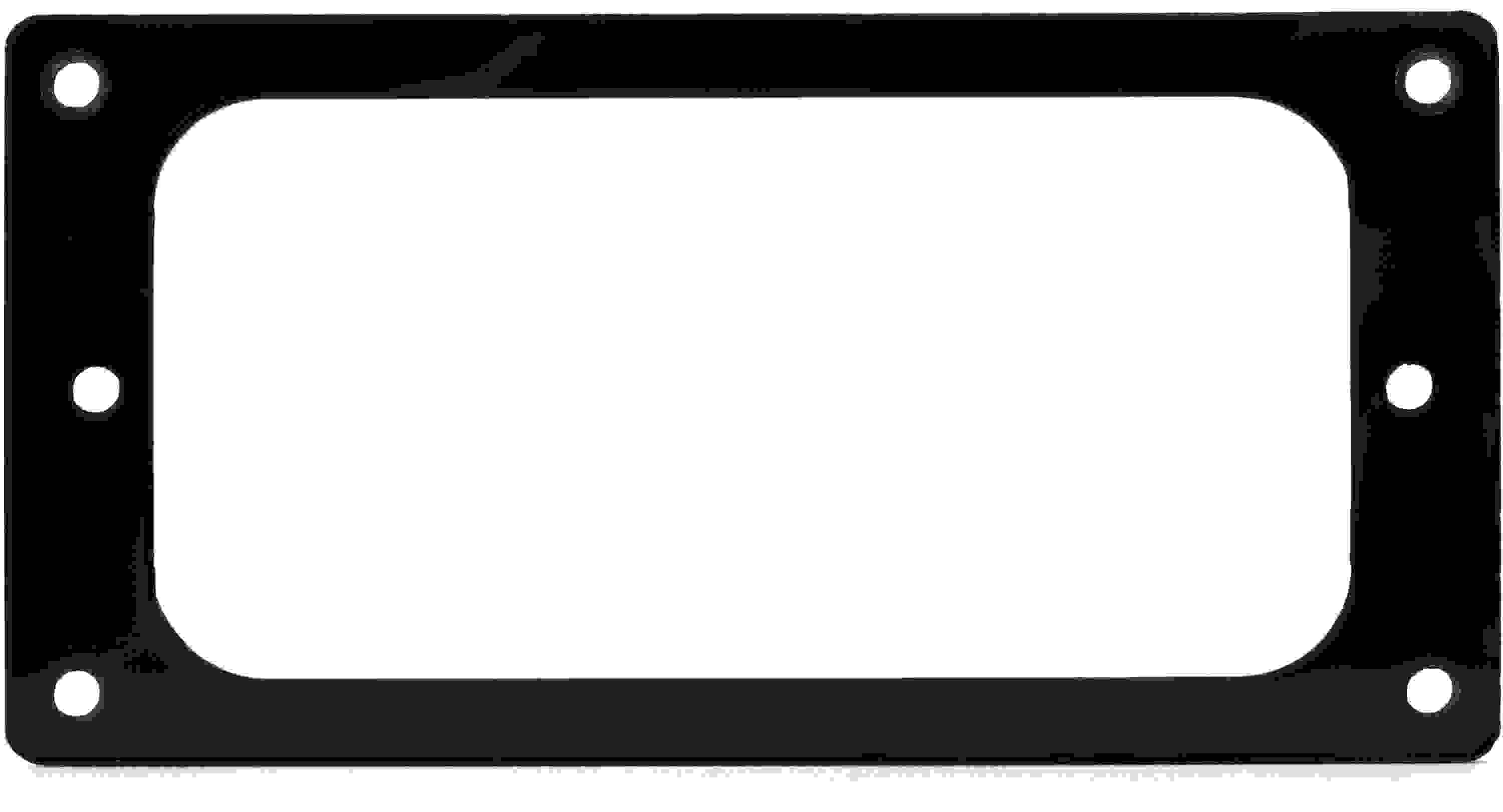 TV Jones Fender Style Flat Pickup Ring - Black | Sweetwater