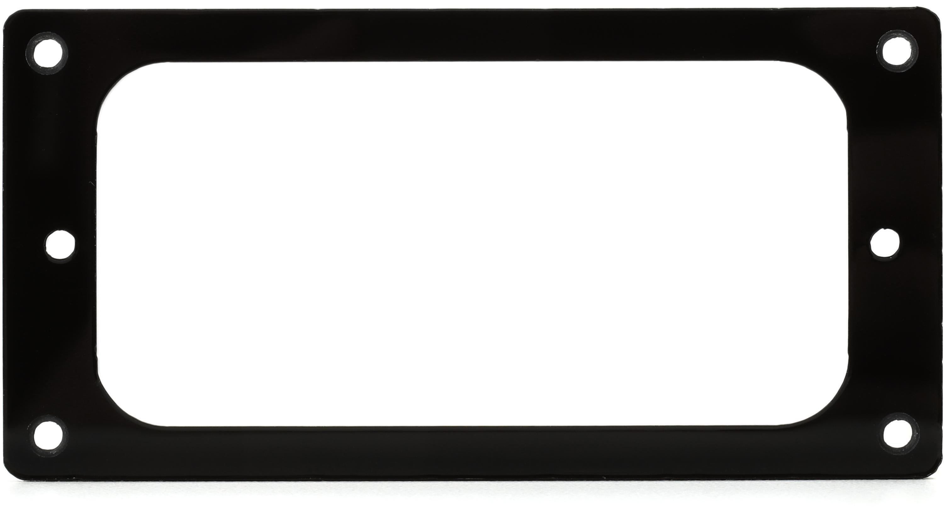 TV Jones Fender Style Flat Pickup Ring - Black | Sweetwater