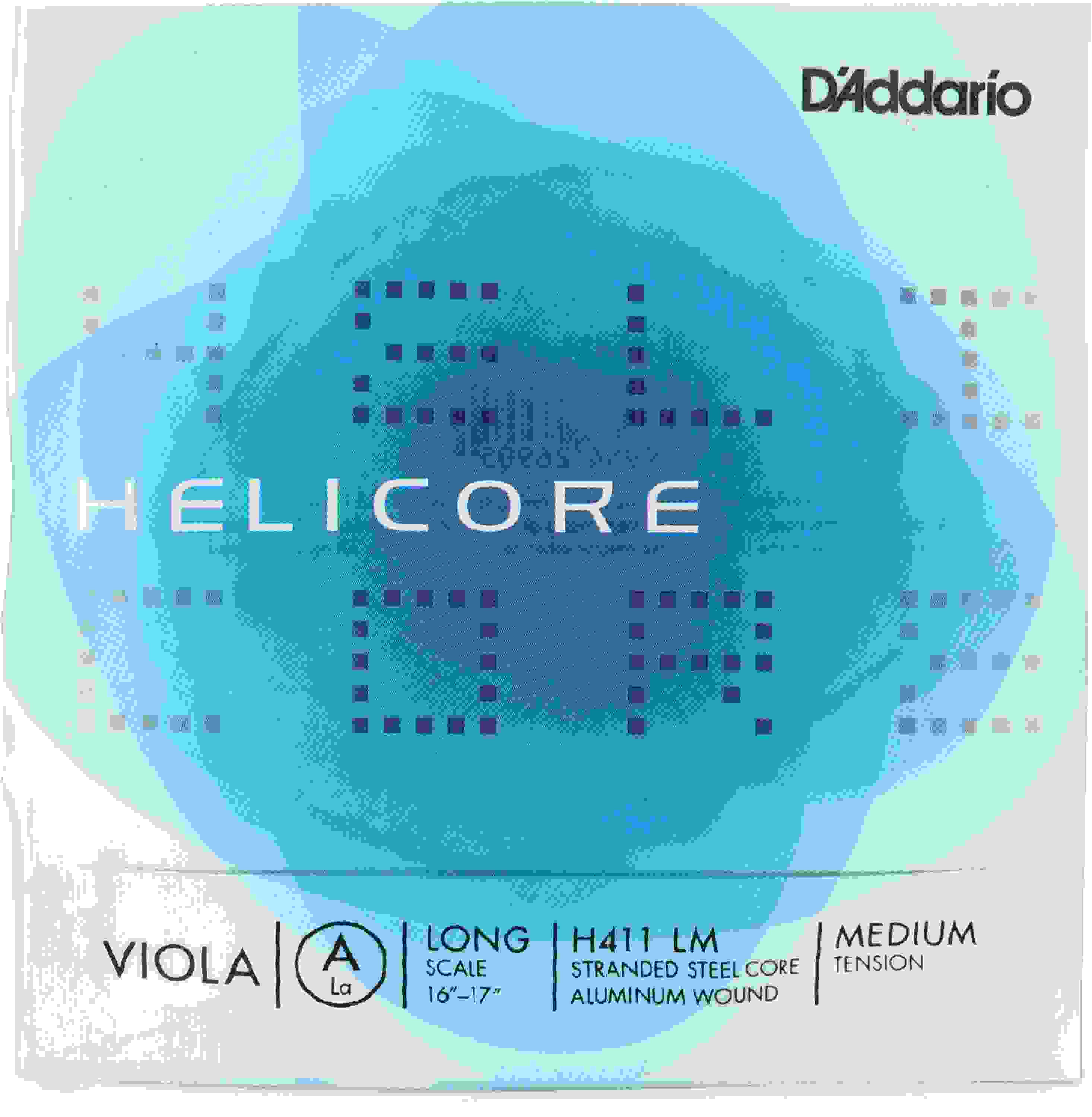 D'Addario H411 LM Helicore Viola A String - Long Scale (16-17 inch ...