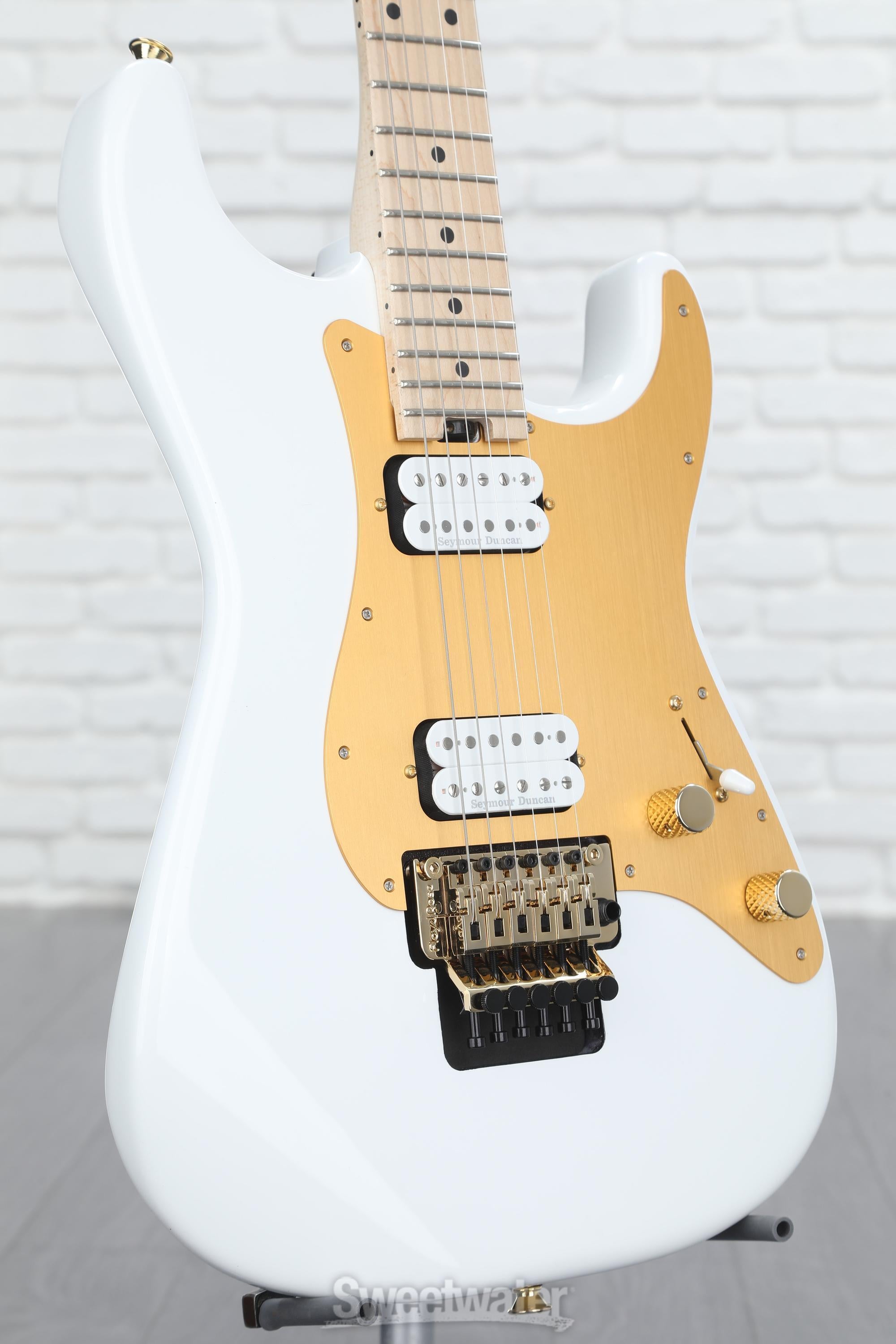 Charvel Pro-Mod So-Cal Style 1 HH FR Electric Guitar - Snow White ...