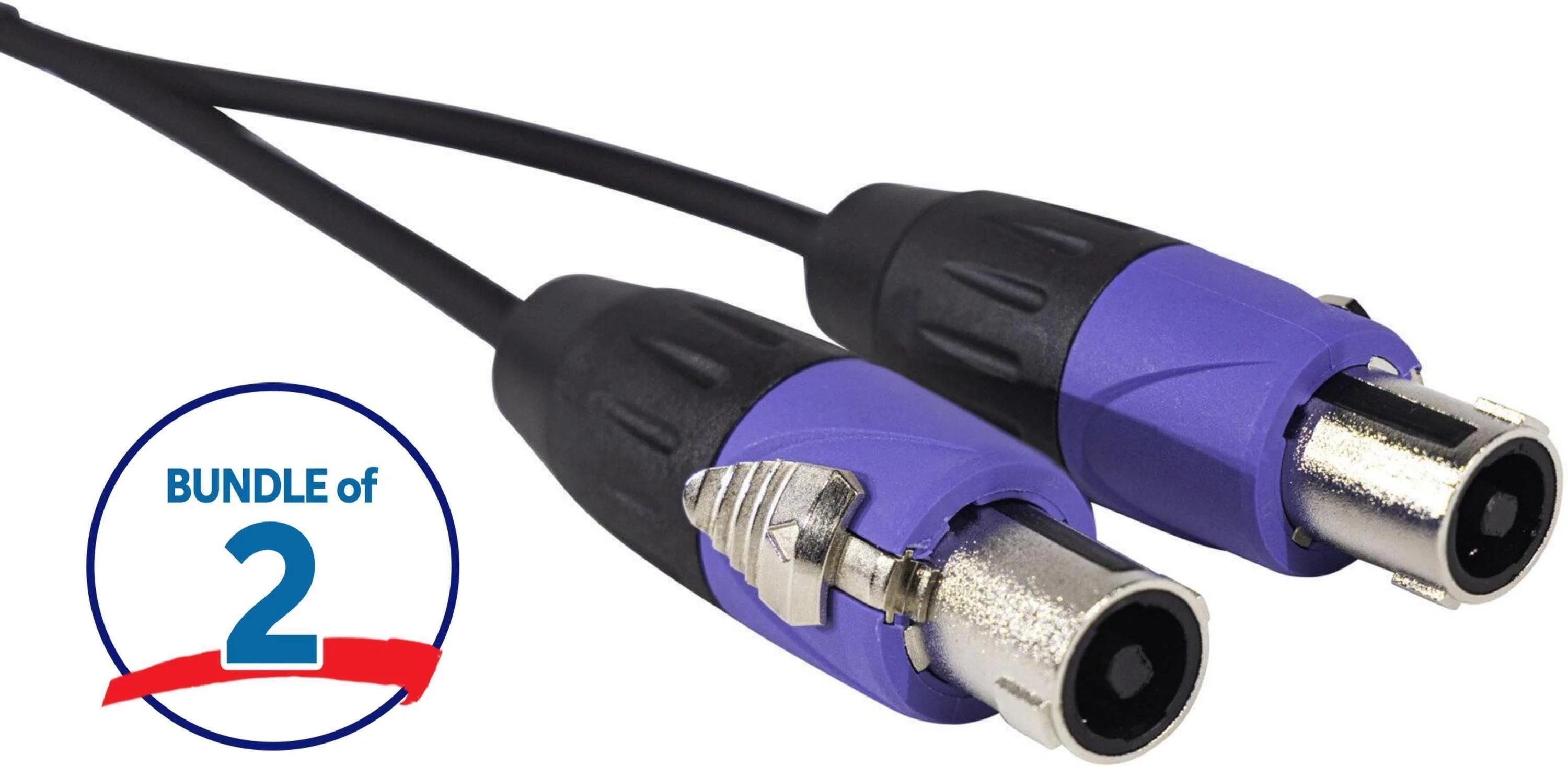 Gator Cableworks Backline Series Speaker Cable (2 Pack) - 25 foot ...