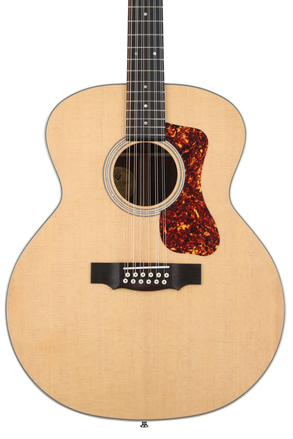 Guild F-1512 Jumbo 12-string Acoustic Guitar - Natural | Sweetwater