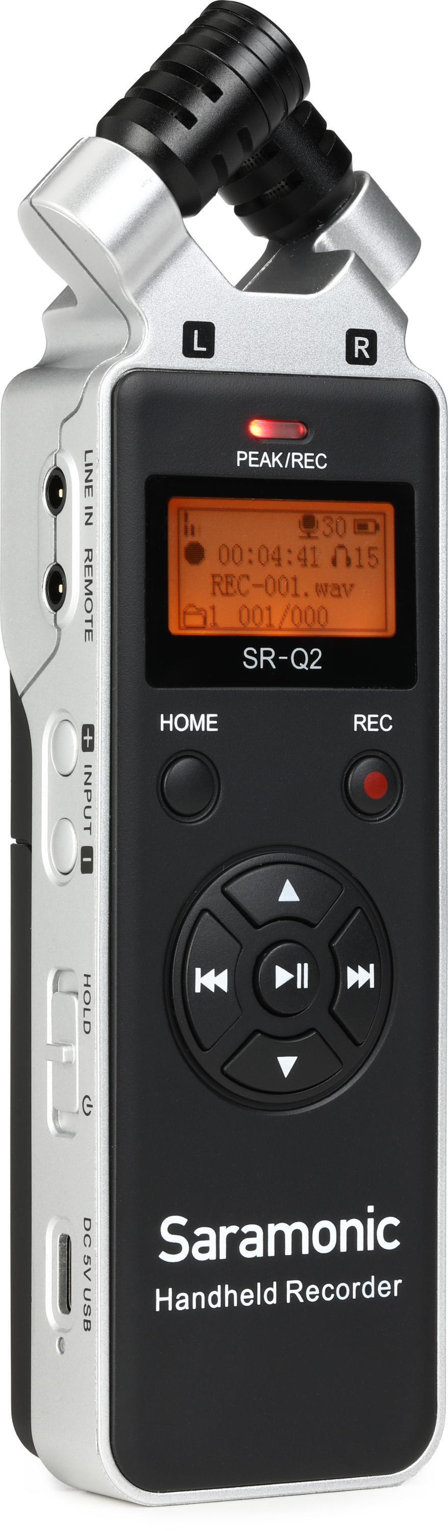 Saramonic SR-Q2 Handheld Stereo Audio Recorder | Sweetwater