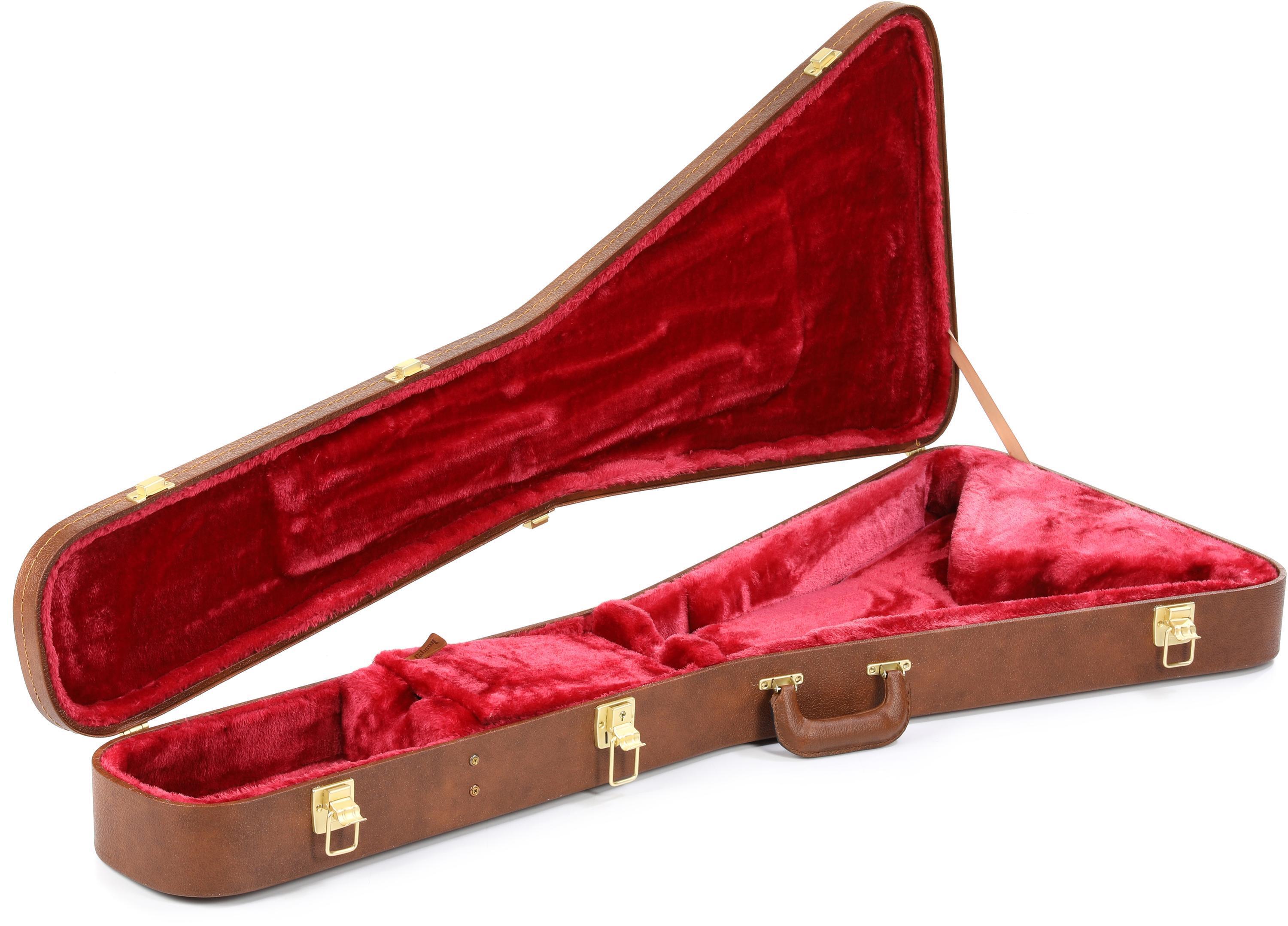 Gibson Accessories Flying V Original Hardshell Case - Brown | Sweetwater