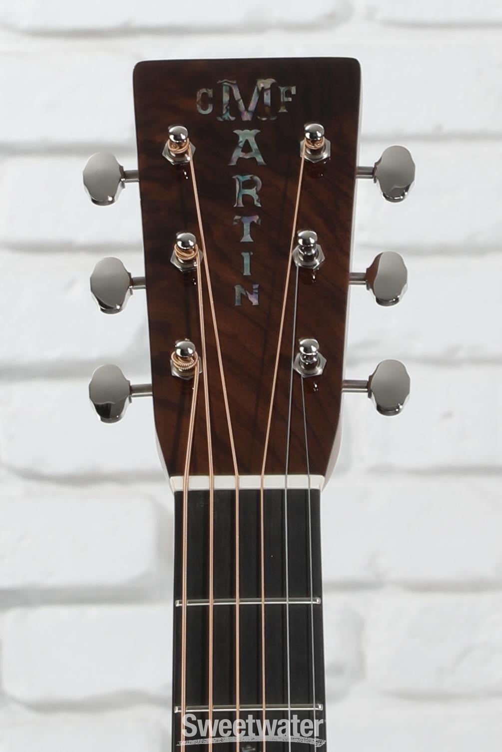 Martin Custom Shop D-14 Acoustic Guitar - Natural | Sweetwater