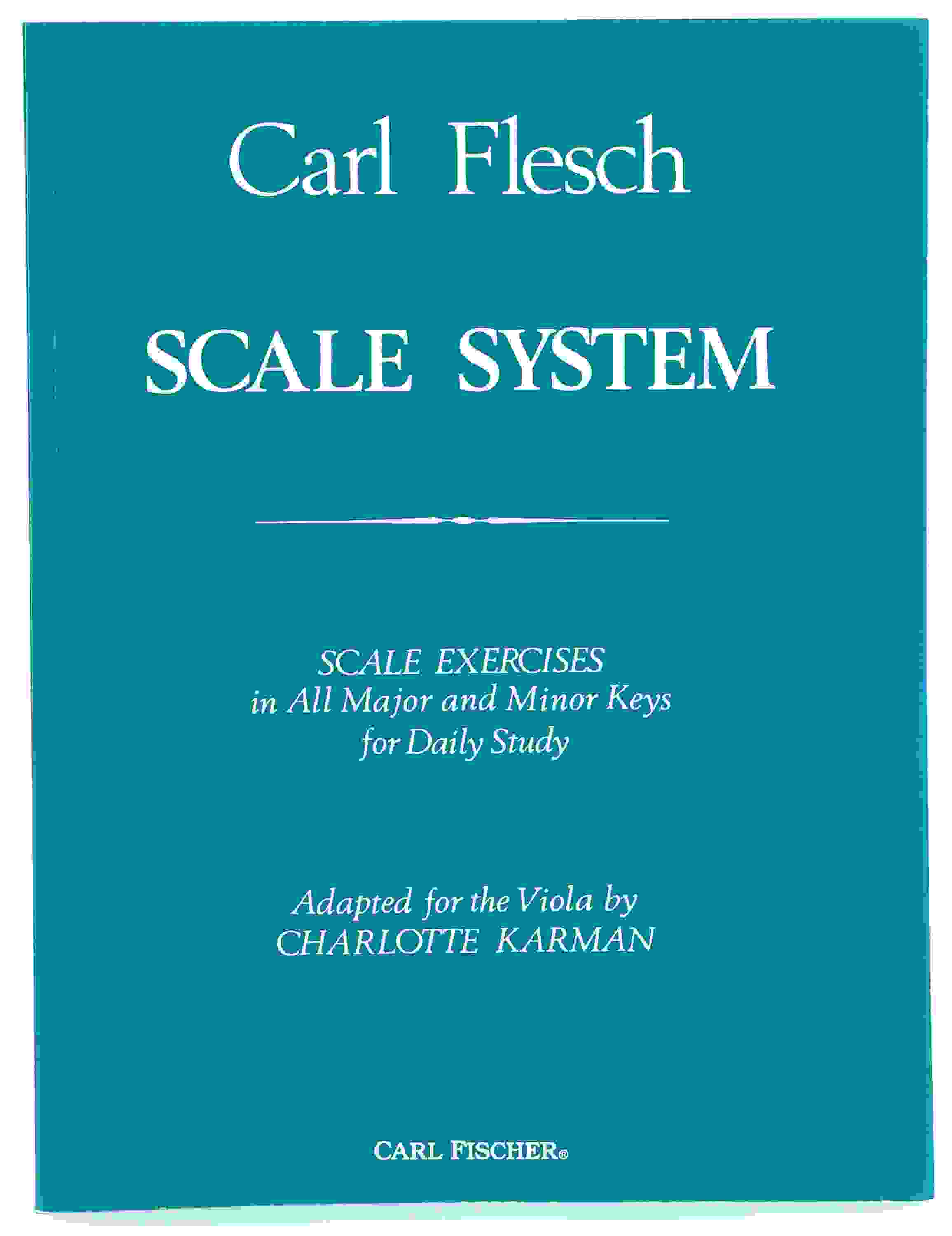 Carl Fischer Carl Flesch Scale System - Viola | Sweetwater