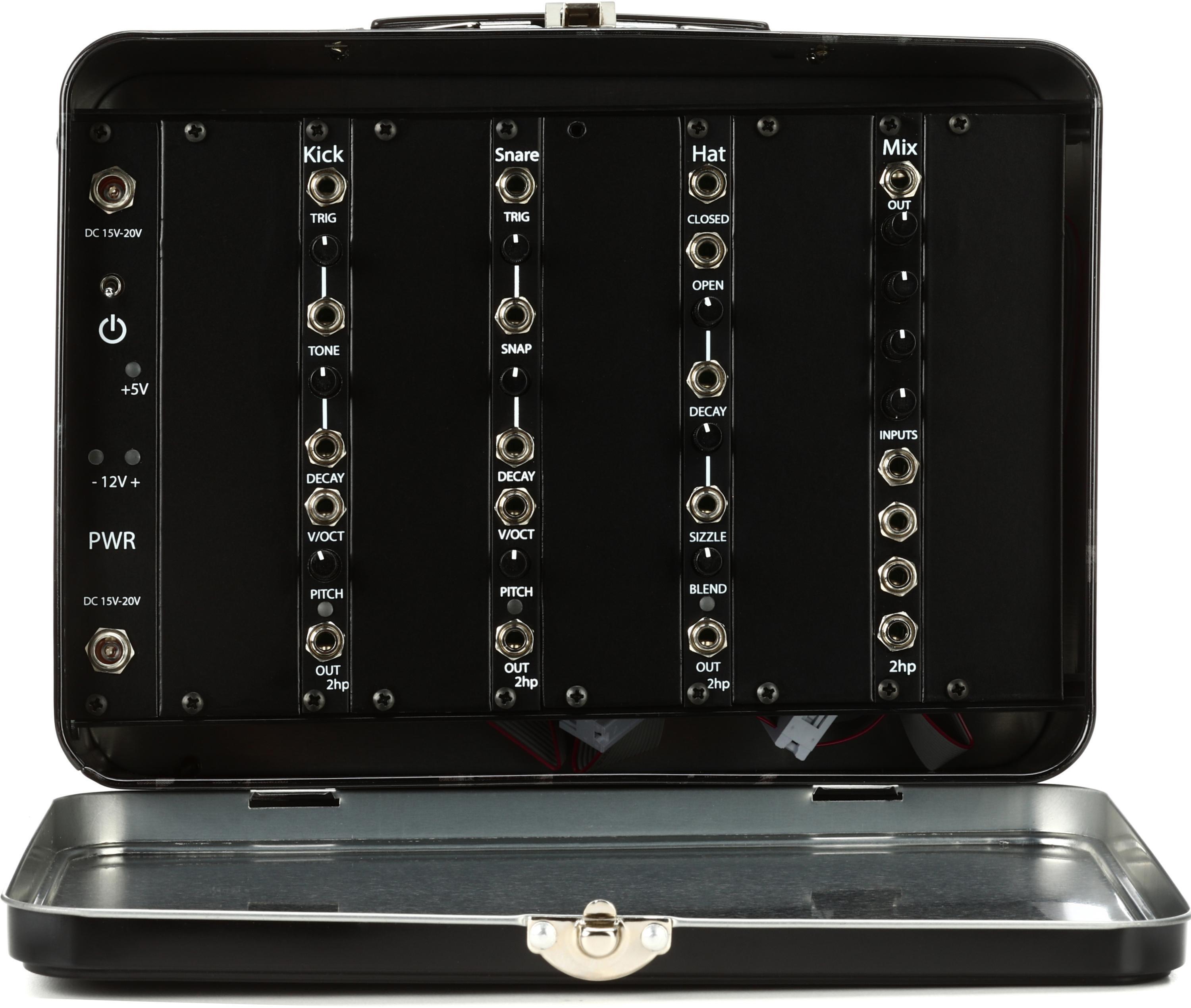 2HP Drum Machine Eurorack Lunchbox System | Sweetwater