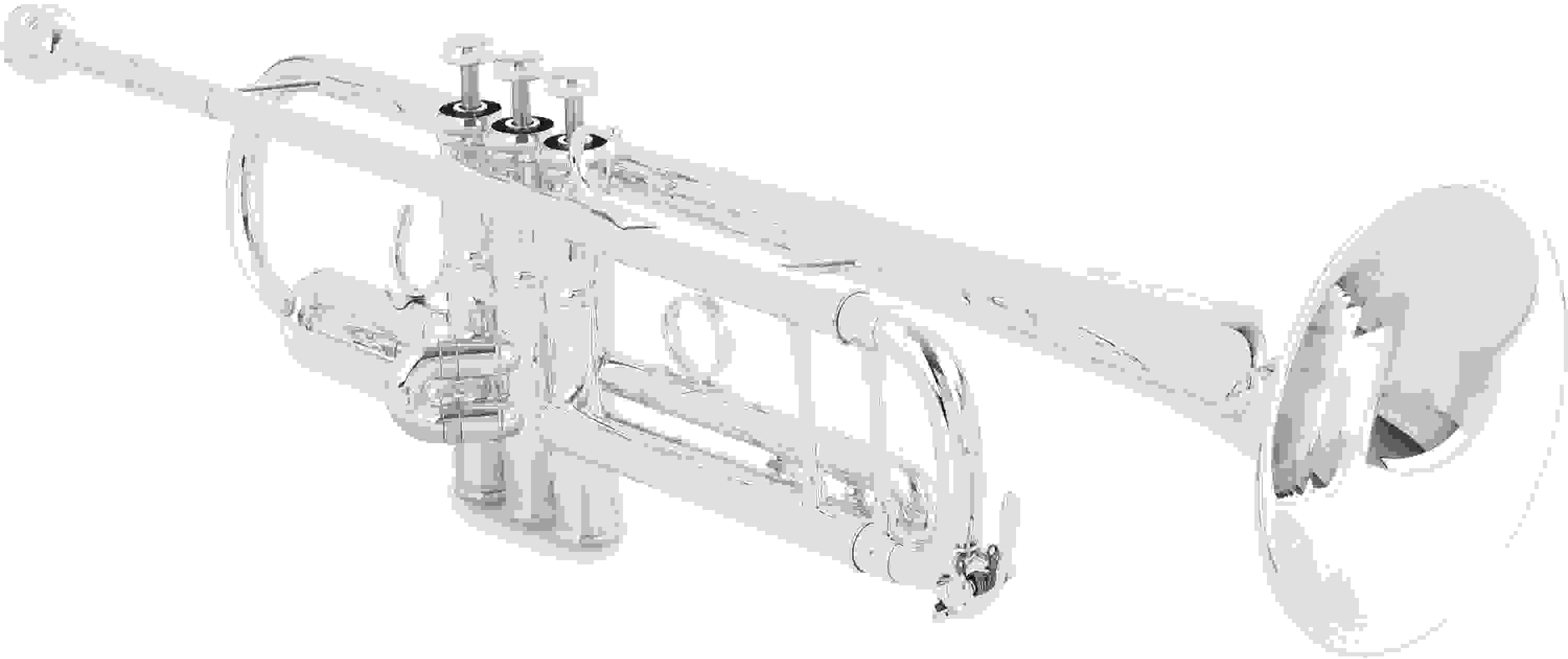 Yamaha YTR-9335NYS-BR III Xeno Artist Professional Bb Trumpet - Silver ...