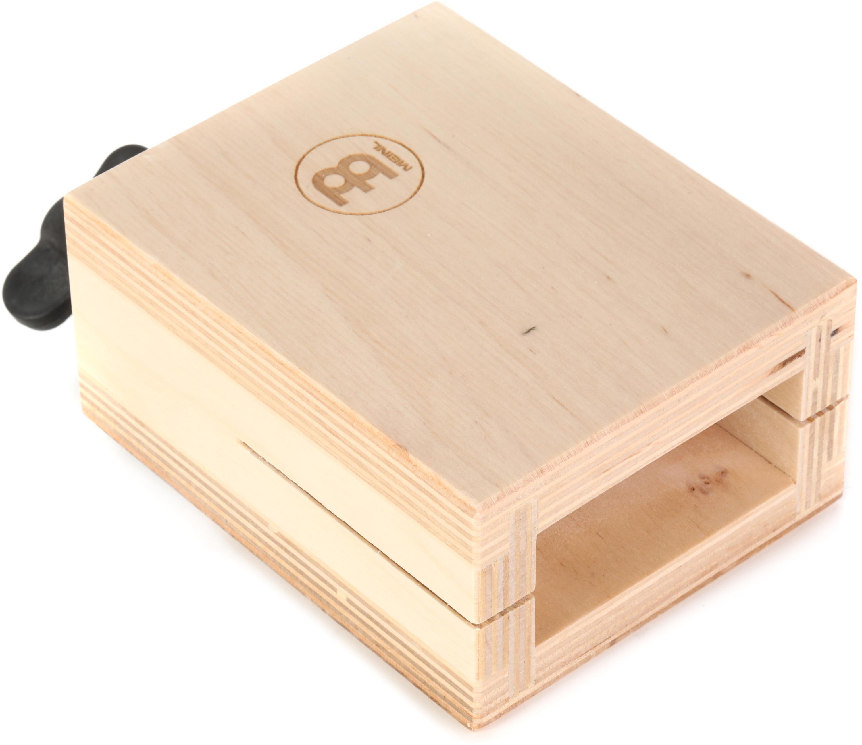 Meinl Percussion Wood Temple Block - C6, Natural | Sweetwater