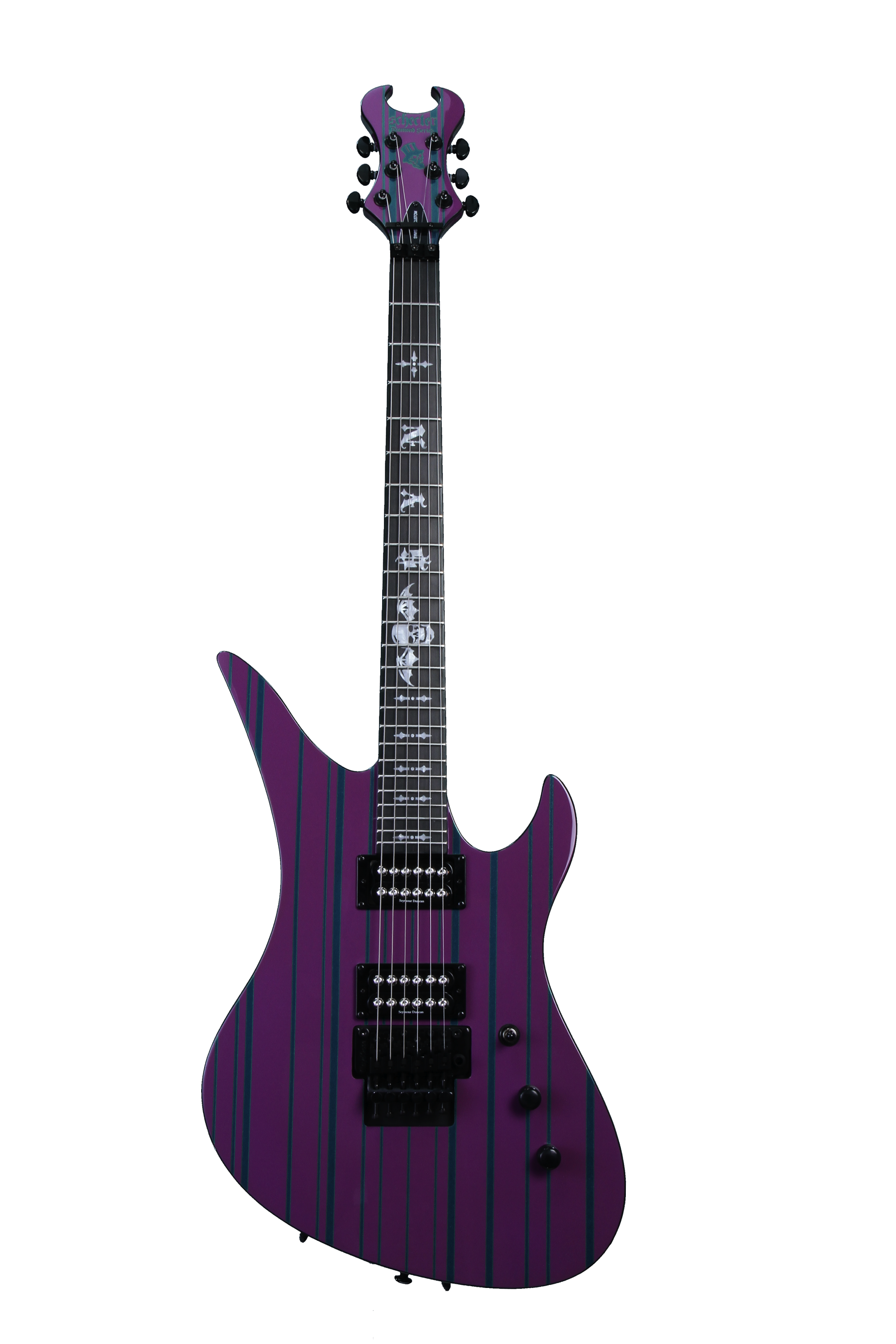 Schecter Special Edition Synyster Gates Custom - Joker Purple w/Green ...
