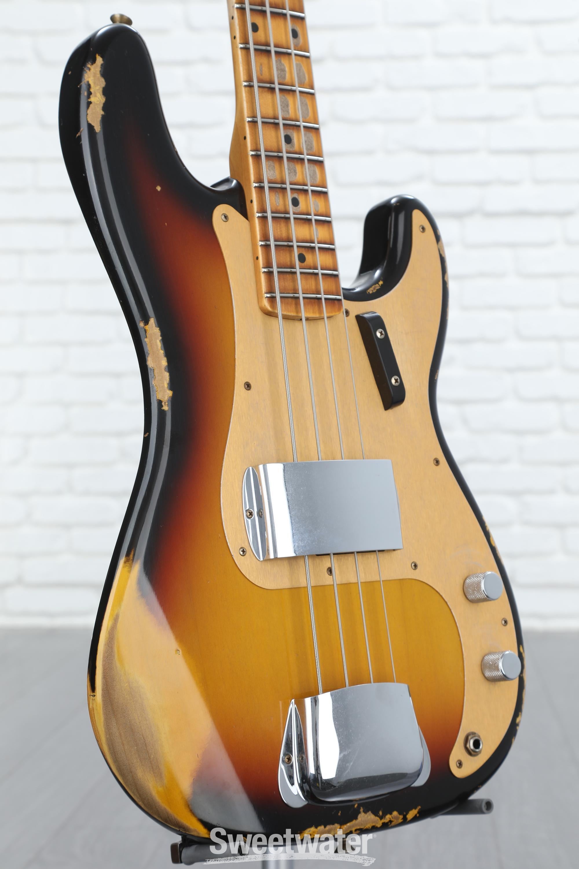 Fender Custom Shop '58 Precision Bass Heavy Relic - 3-color Sunburst ...