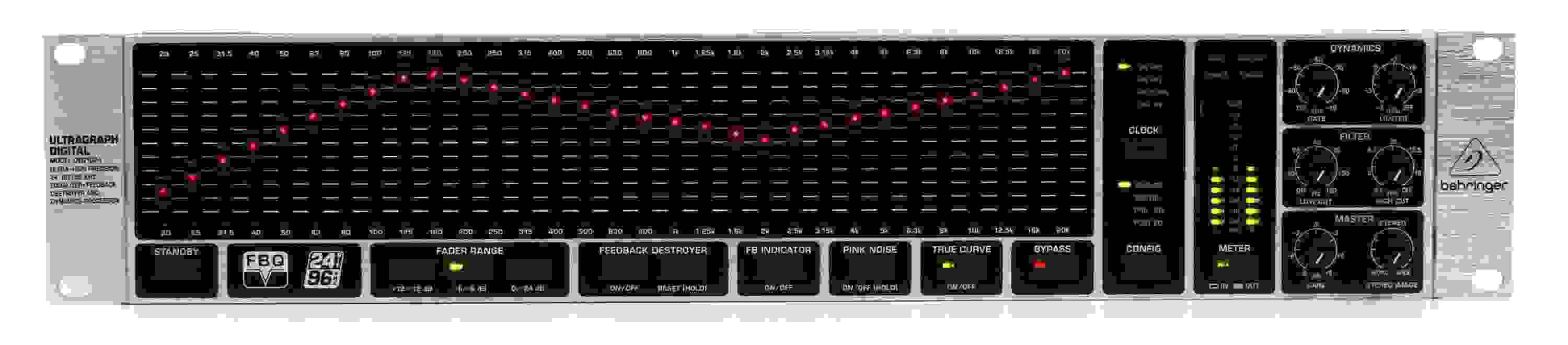 Behringer Ultragraph Digital DEQ1024 | Sweetwater