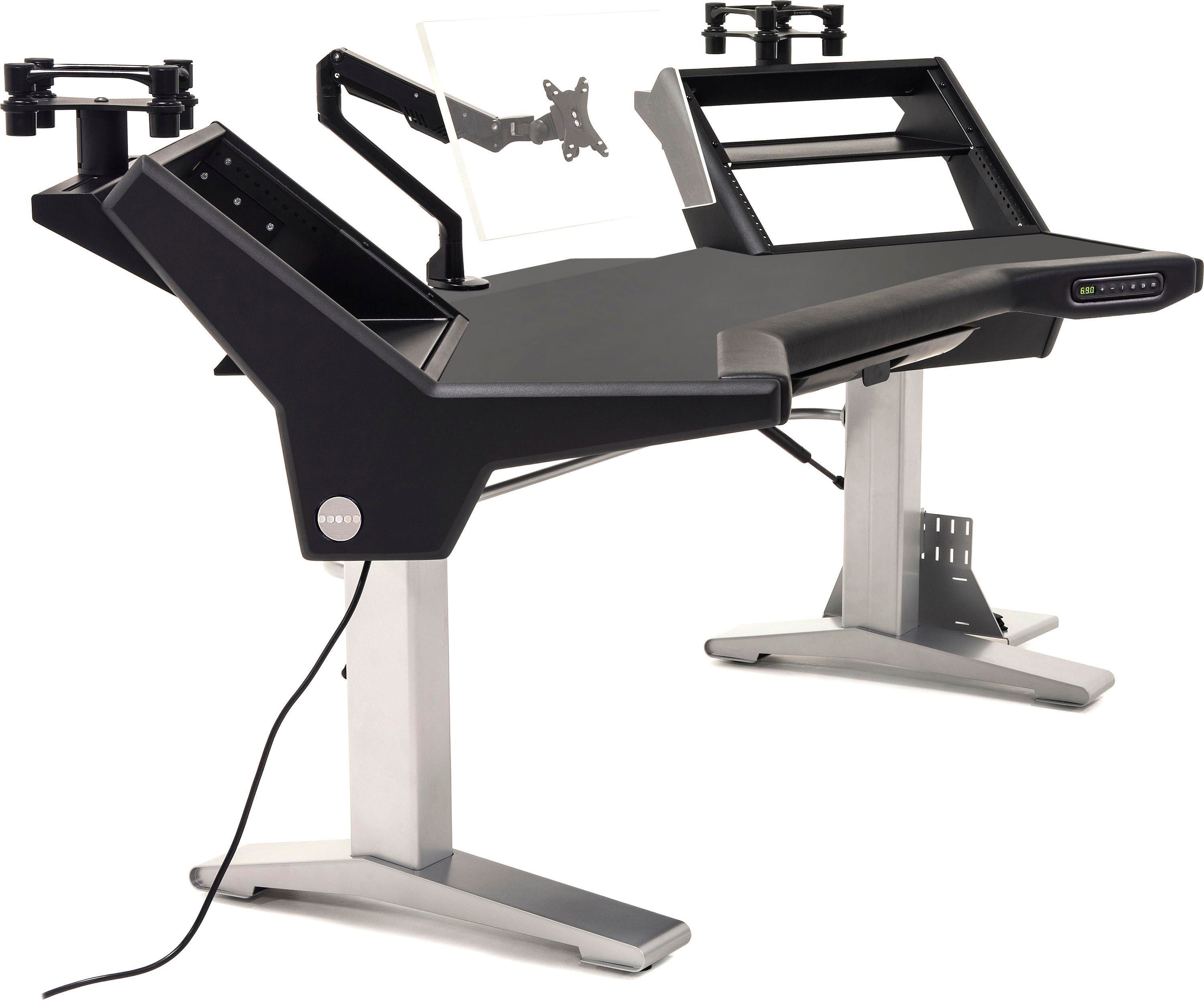 Argosy Halo.E2 Ultimate Sit-Stand Workstation Desk with Fingerprint ...