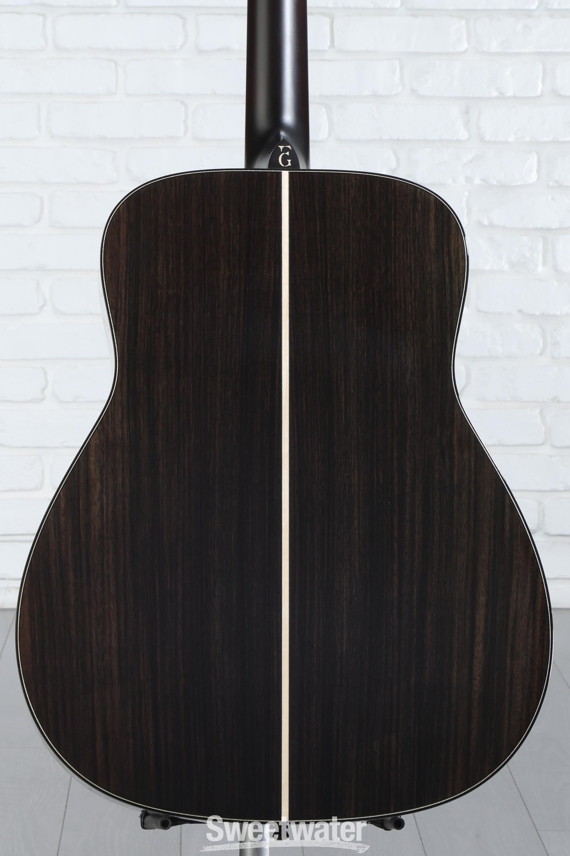 Yamaha FG9 R Acoustic Guitar - Natural | Sweetwater