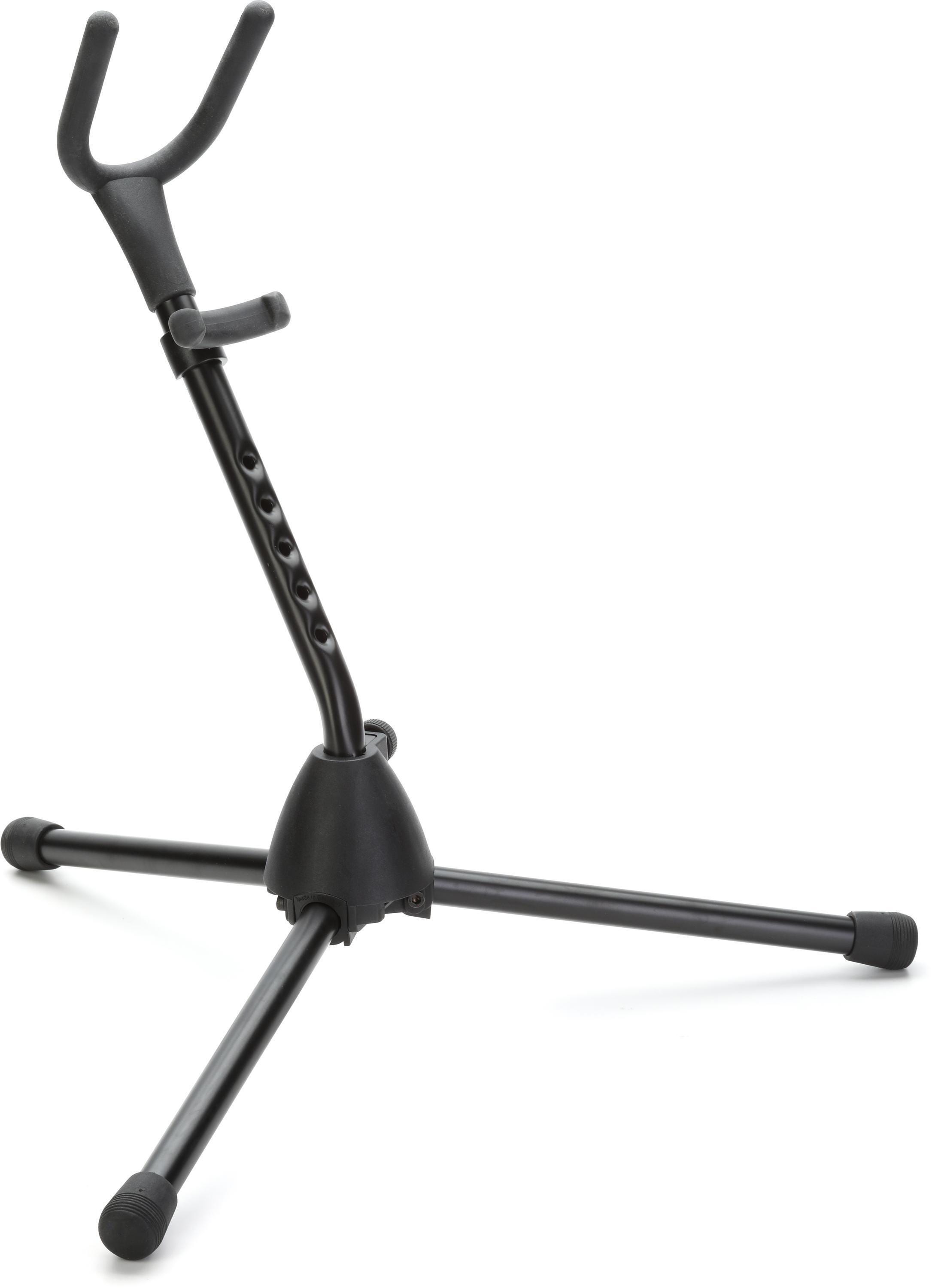 K&M 14315 Curved Soprano Saxophone Stand | Sweetwater