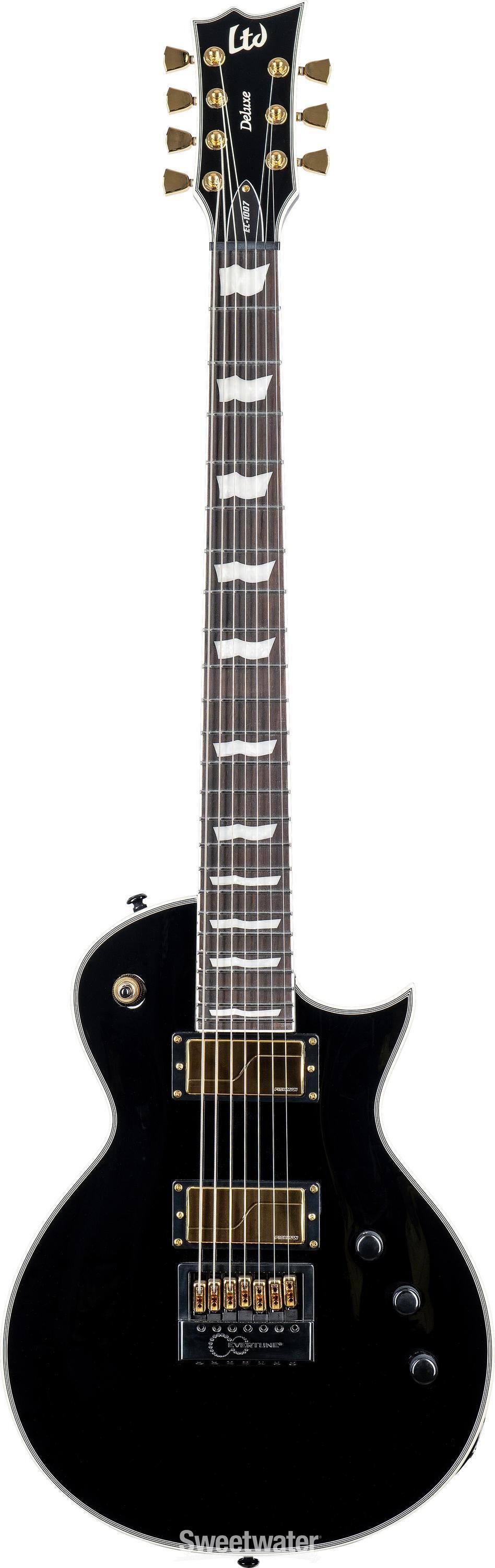 ESP LTD EC-1007 Baritone EverTune 7-string Electric Guitar - Black ...
