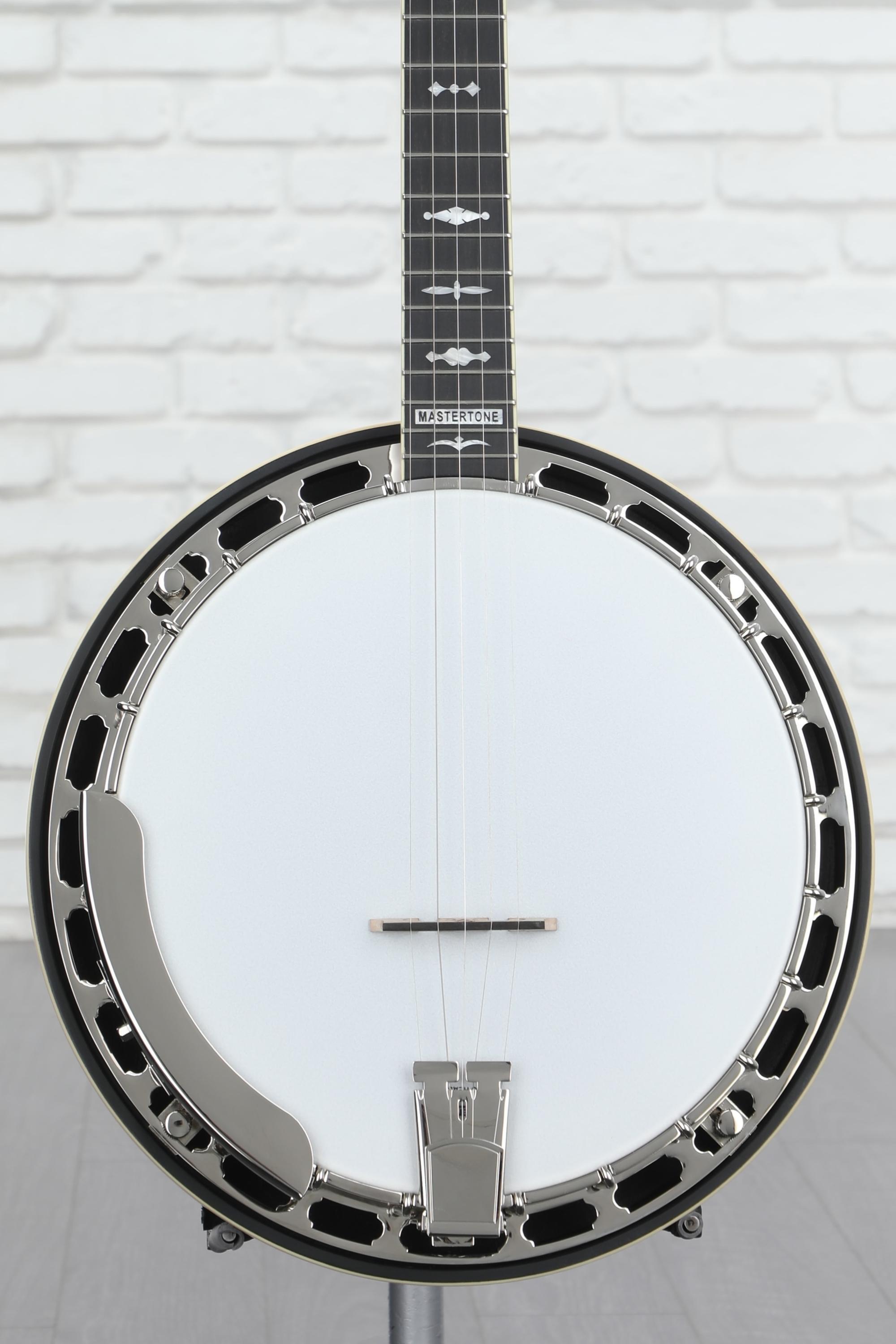 Gold Tone Mastertone OB-3 Orange Blossom "Twanger" Prewar-style Resonator Banjo - Natural/High ...