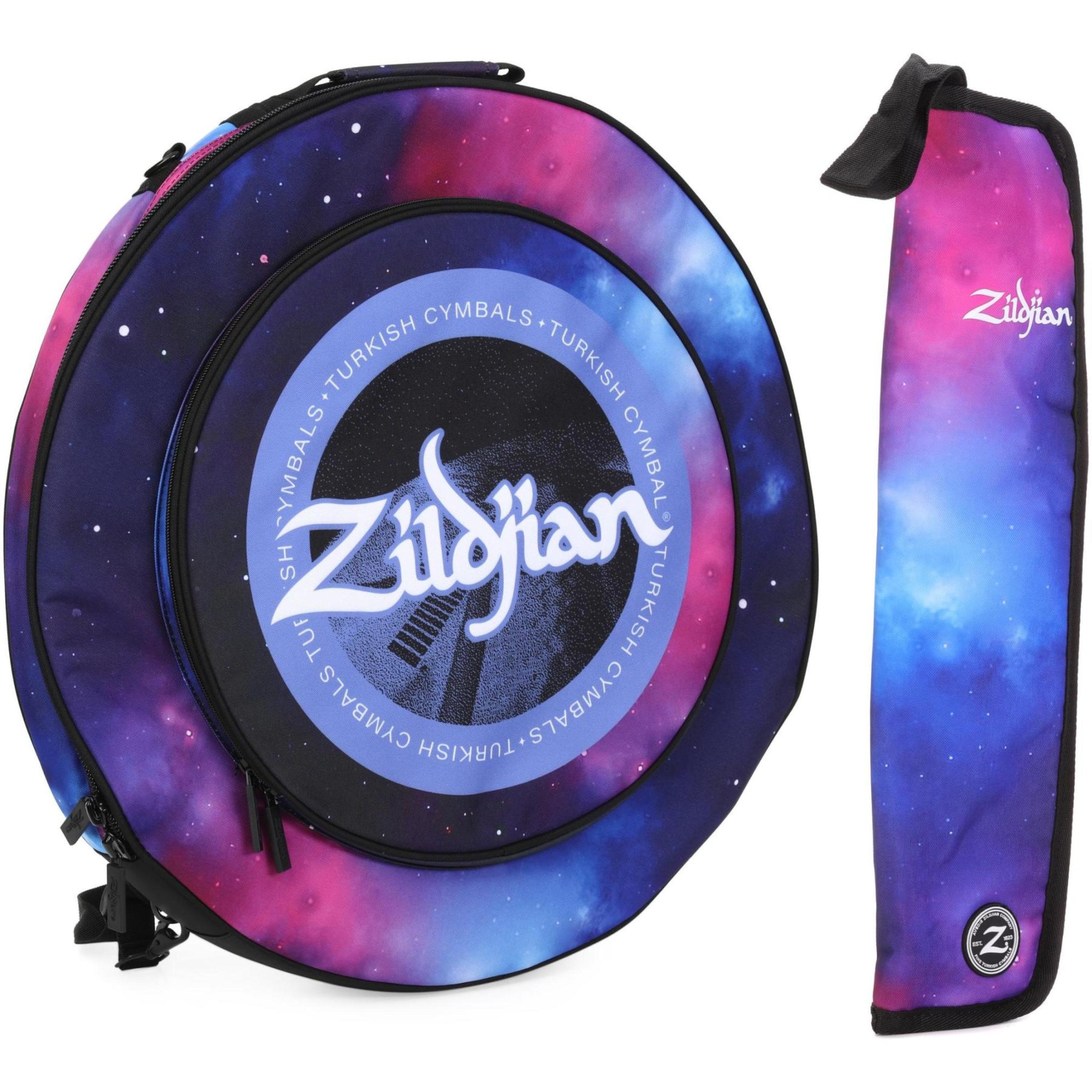 Zildjian Student Cymbal Backpack and Mini Stick Bag - Purple Galaxy ...