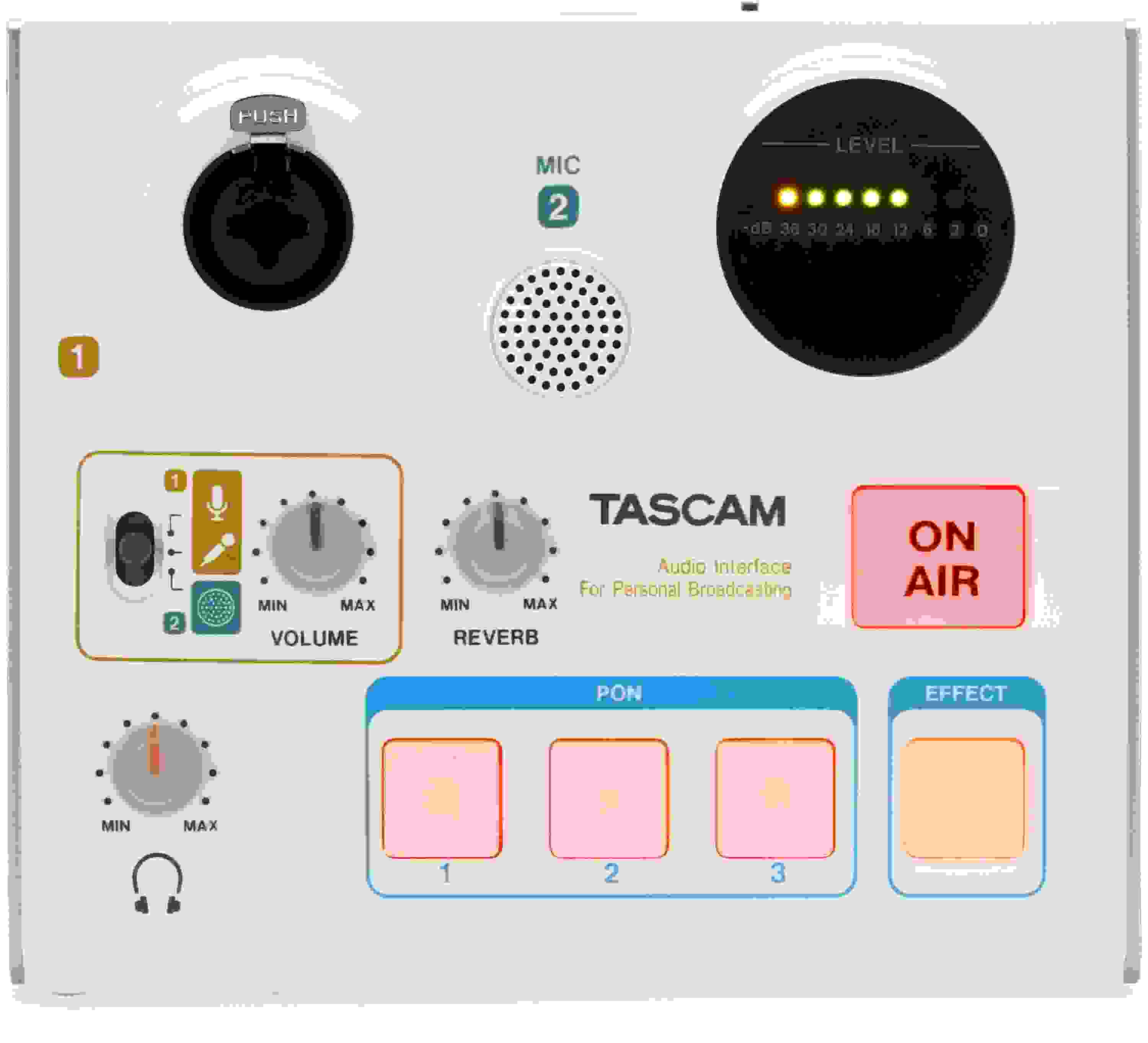 TASCAM Podcasting MiNiSTUDIO US-32 USB Audio Interface | Sweetwater