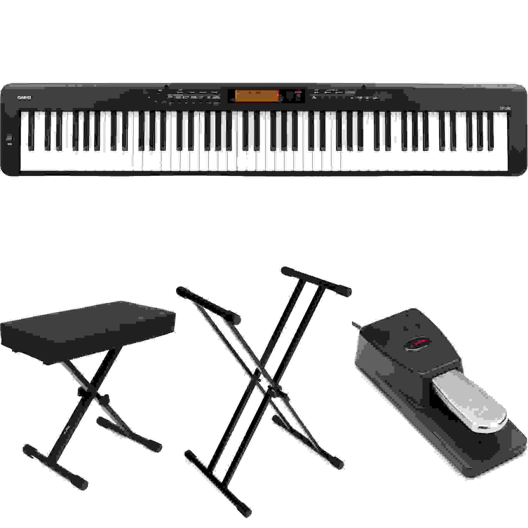Casio CDP-S360 Compact Digital Piano Essentials Bundle | Sweetwater