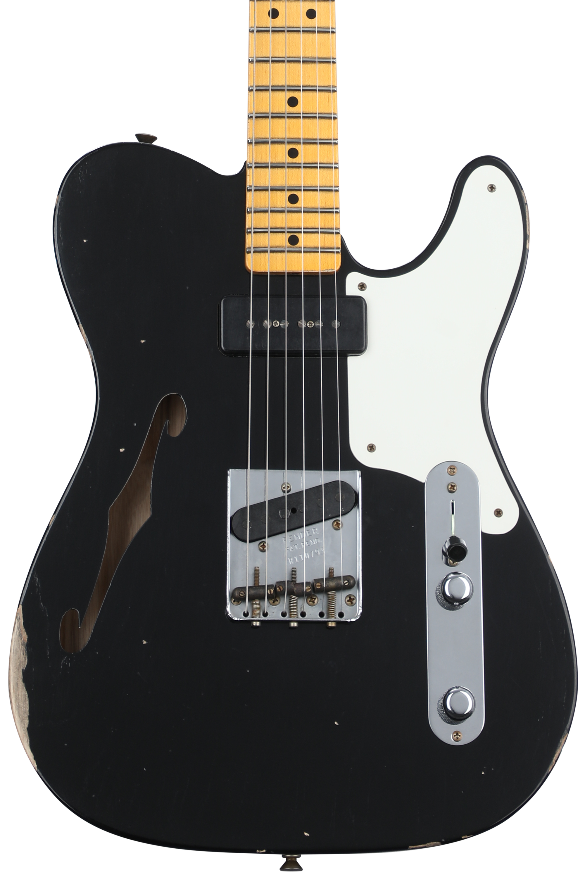 Fender Custom Shop Limited Edition P-90 Telecaster Thinline Relic ...