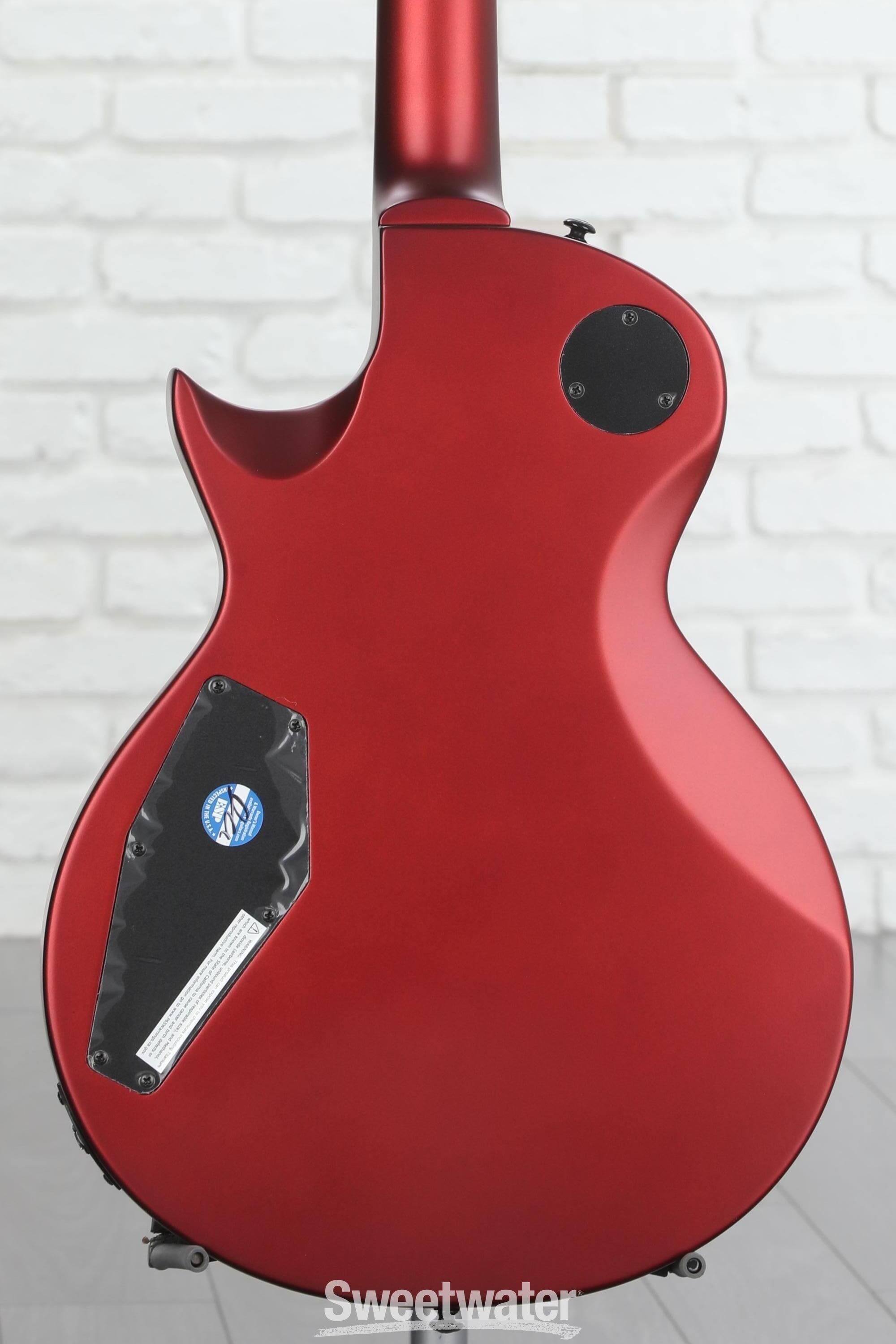 ESP LTD Eclipse EC-256 Electric Guitar - Candy Apple Red Satin | Sweetwater