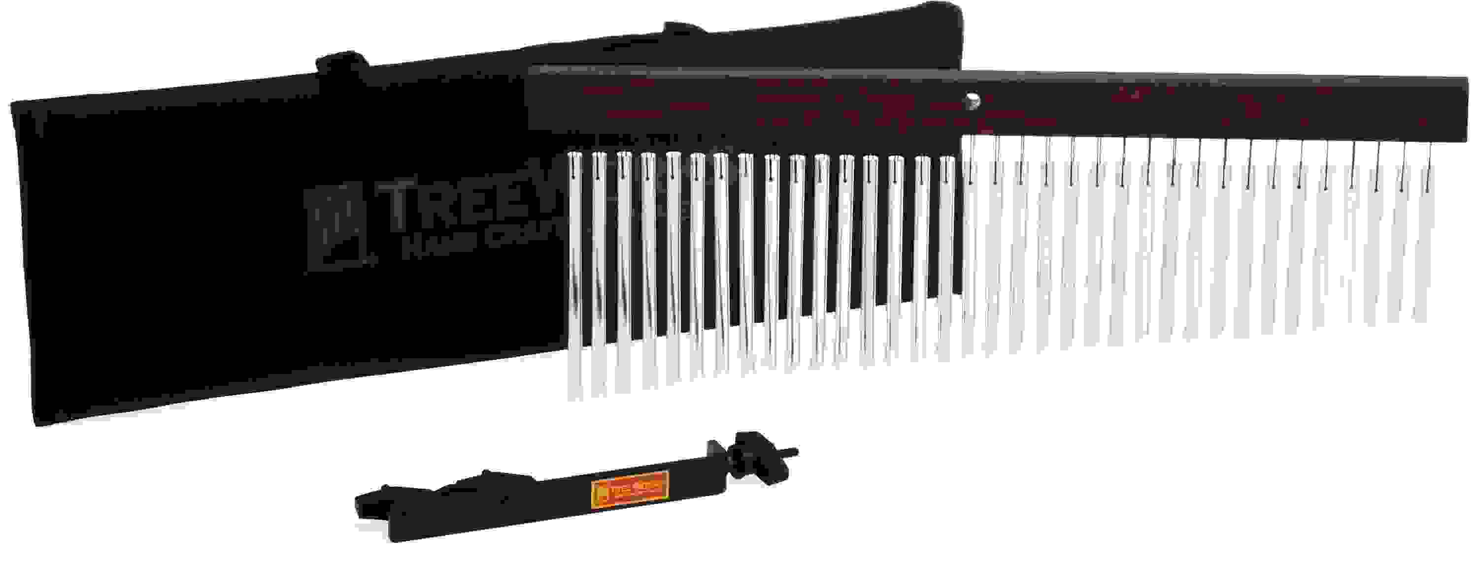 Treeworks TRE35kit Chimes Combo Kit - 35-bar Single Row with Mount and ...
