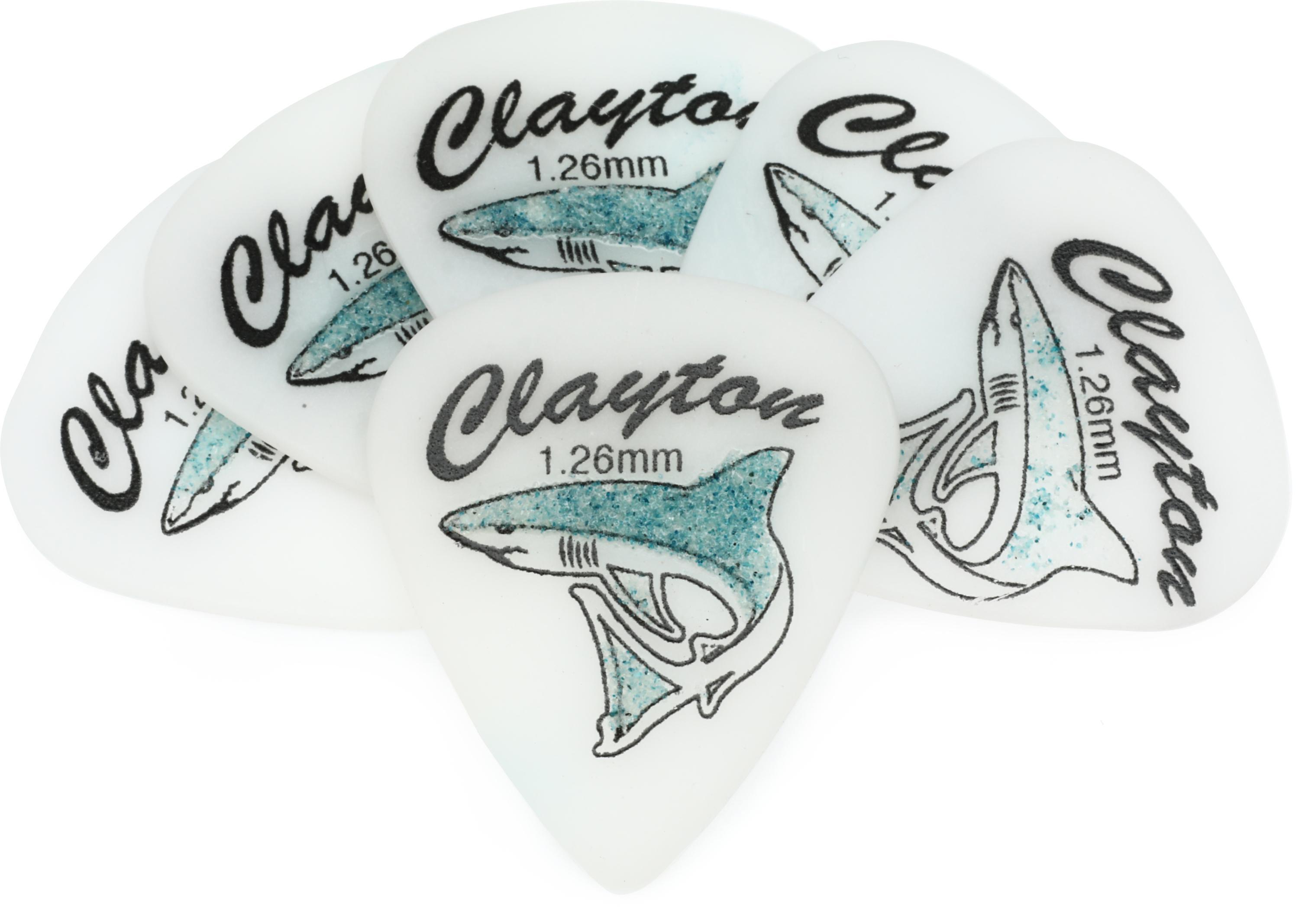 Clayton Sand Shark Picks 6-pack 1.26mm | Sweetwater