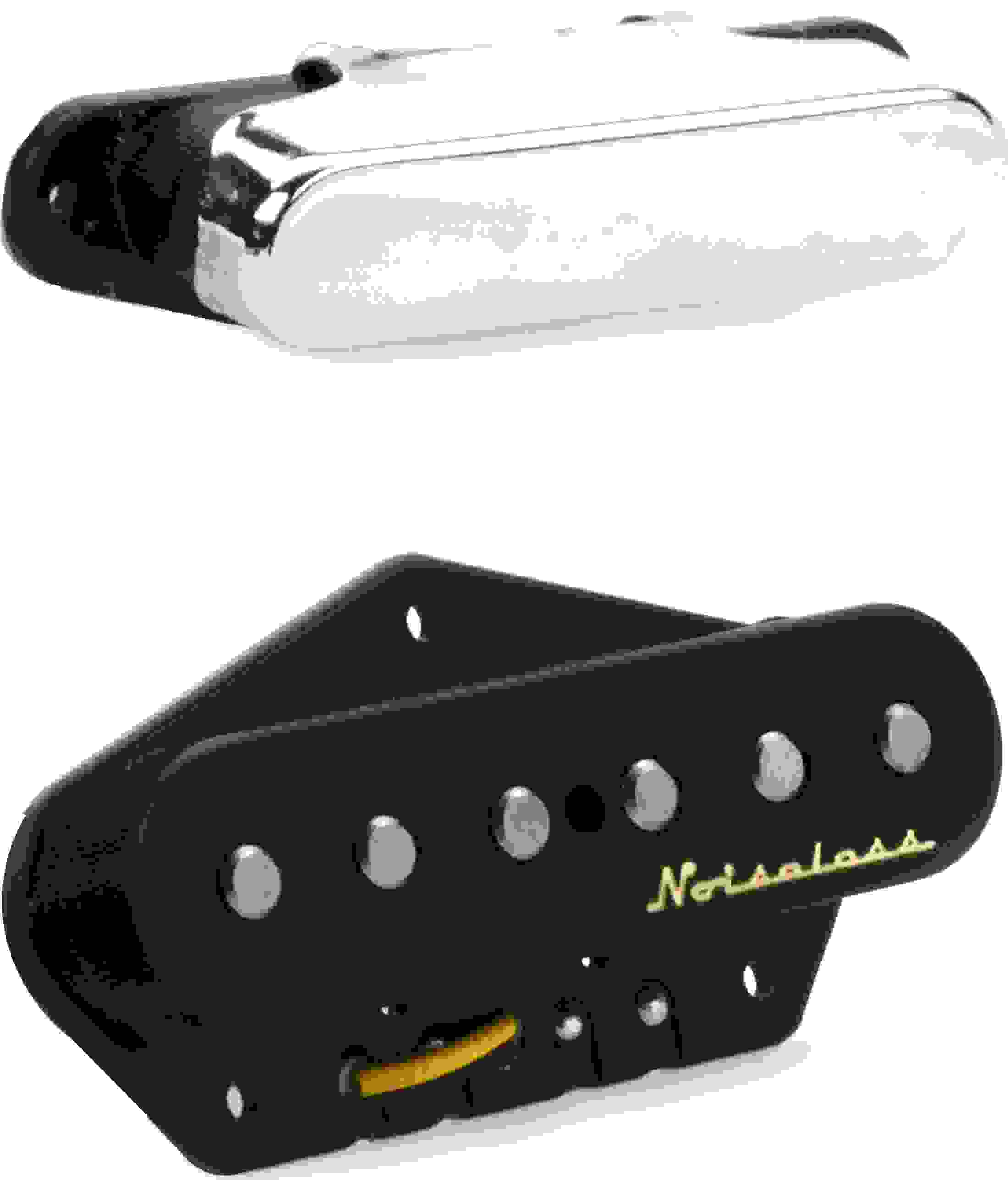 Fender Vintage Noiseless Telecaster Pickups 2-piece Set | Sweetwater