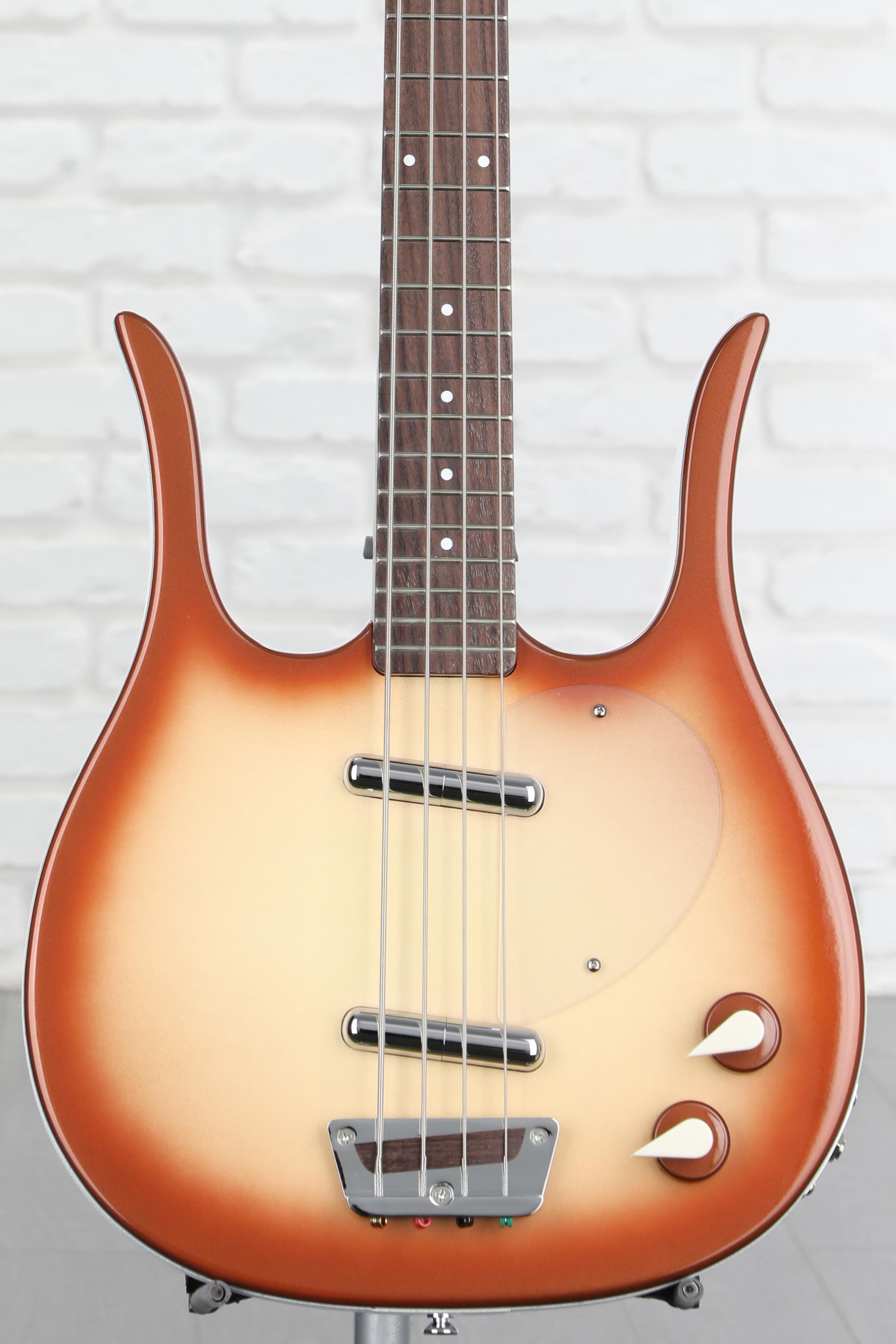 Danelectro Longhorn Bass Guitar - Copper Burst | Sweetwater