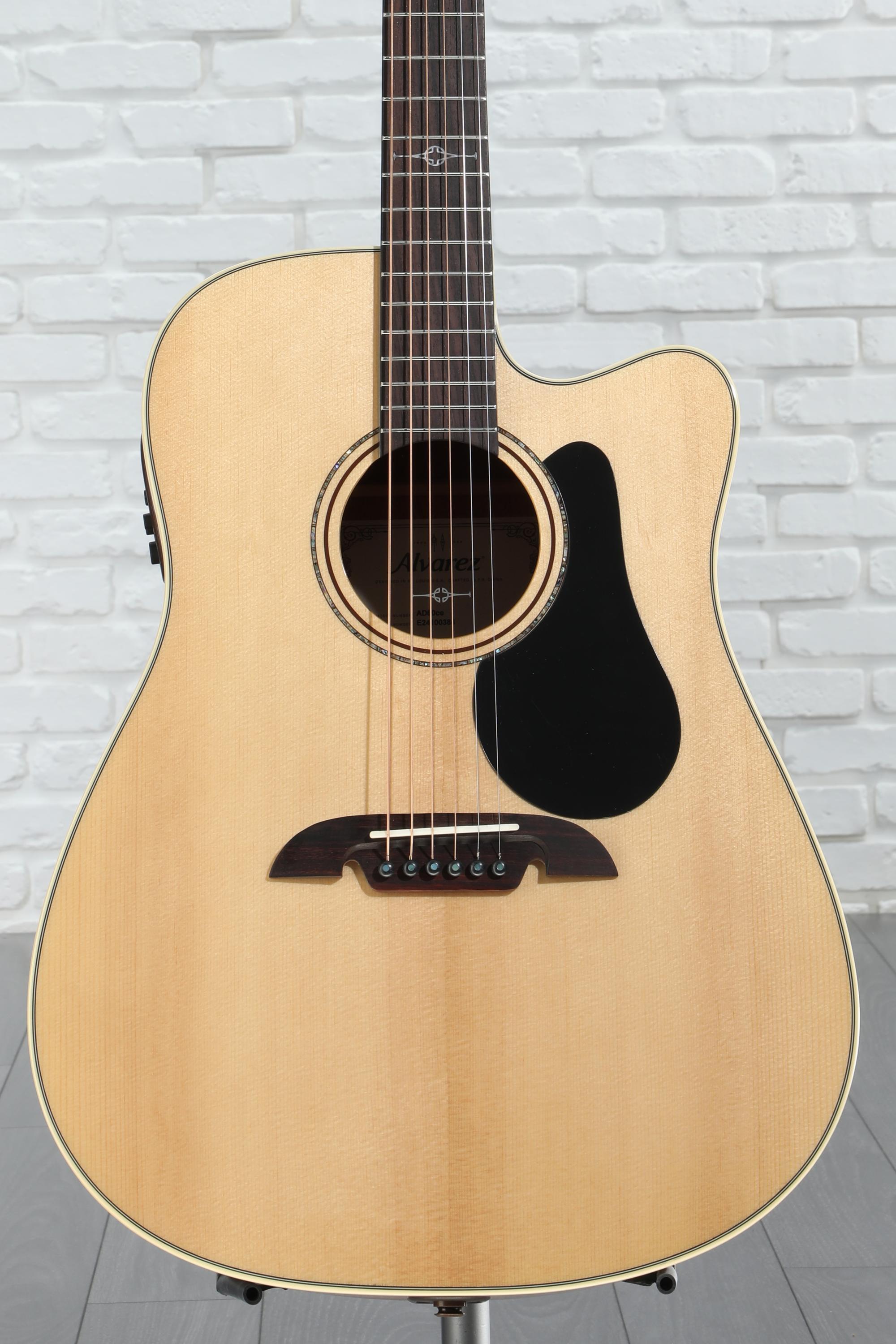 Alvarez AD60CE Artist Series Dreadnought Acoustic-electric Guitar ...