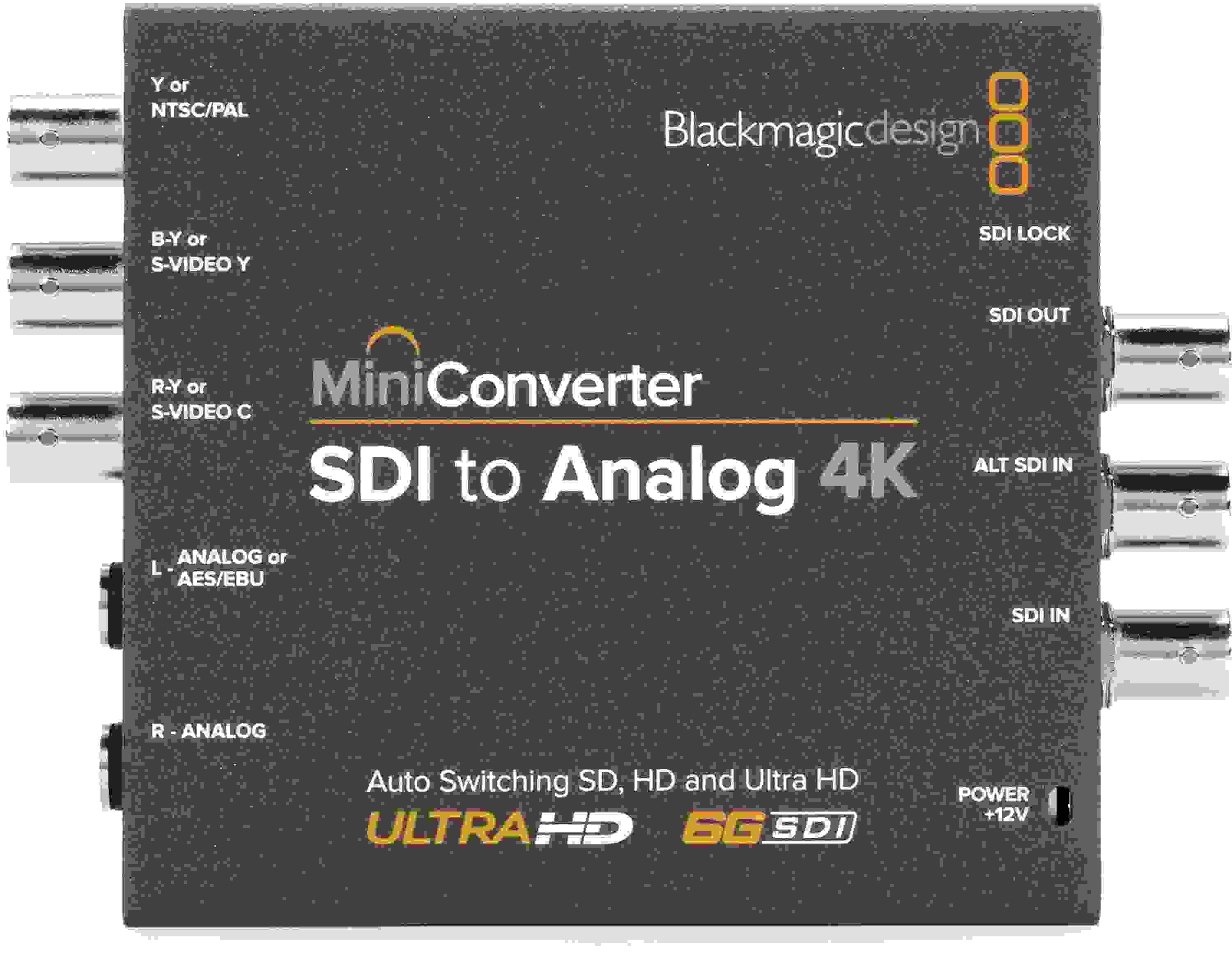 Blackmagic Design Mini Converter SDI to Analog 4K | Sweetwater
