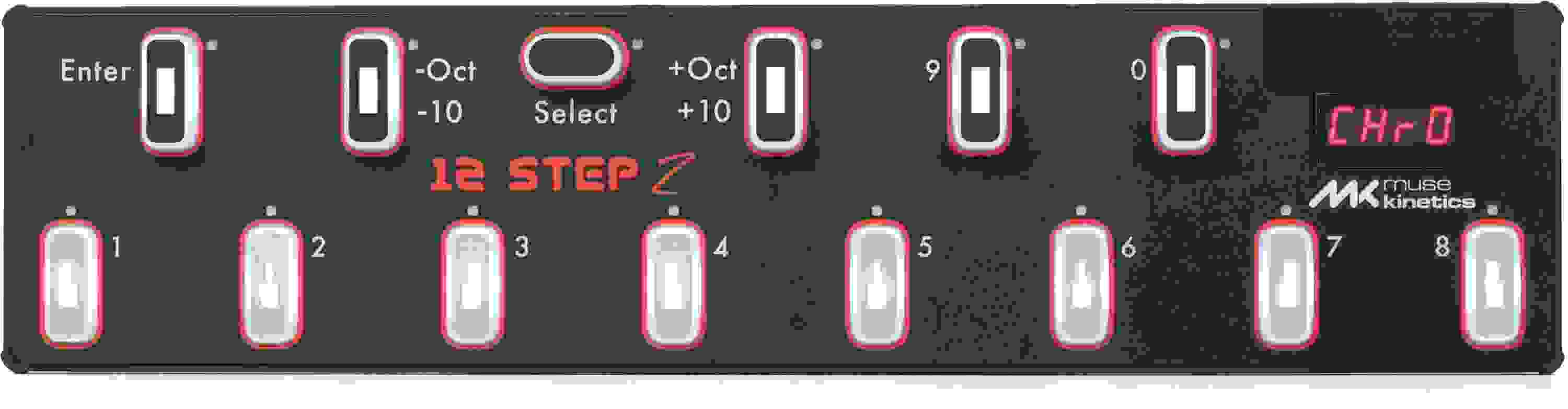 Muse Kinetics 12 Step2 USB MIDI Bass Pedal Foot Controller | Sweetwater