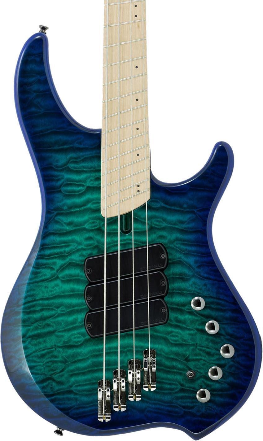 Dingwall Guitars Combustion 4-string Electric Bass - Whalepool Burst ...