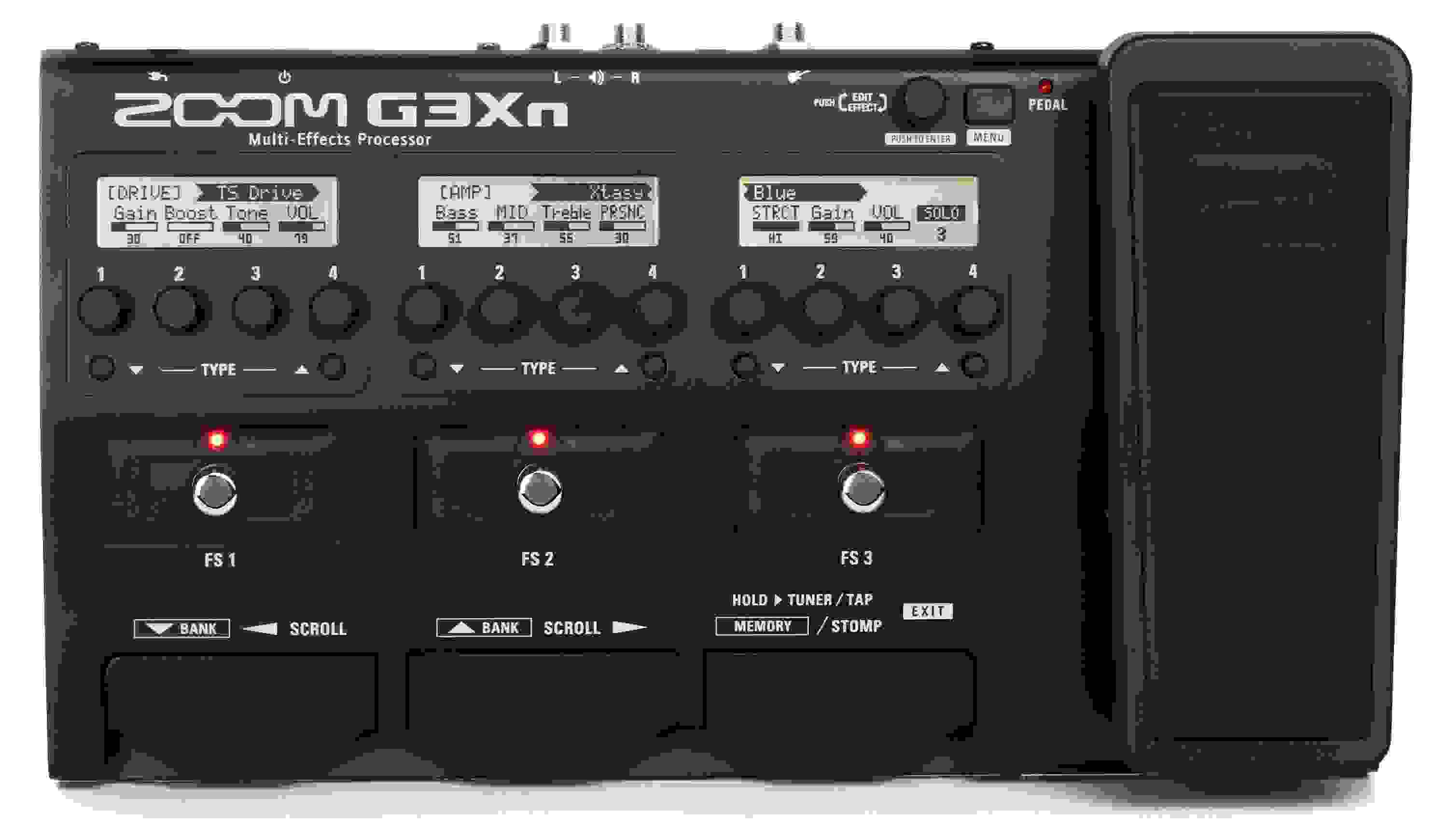 Zoom G3Xn Multi-effects Processor with Expression Pedal | Sweetwater