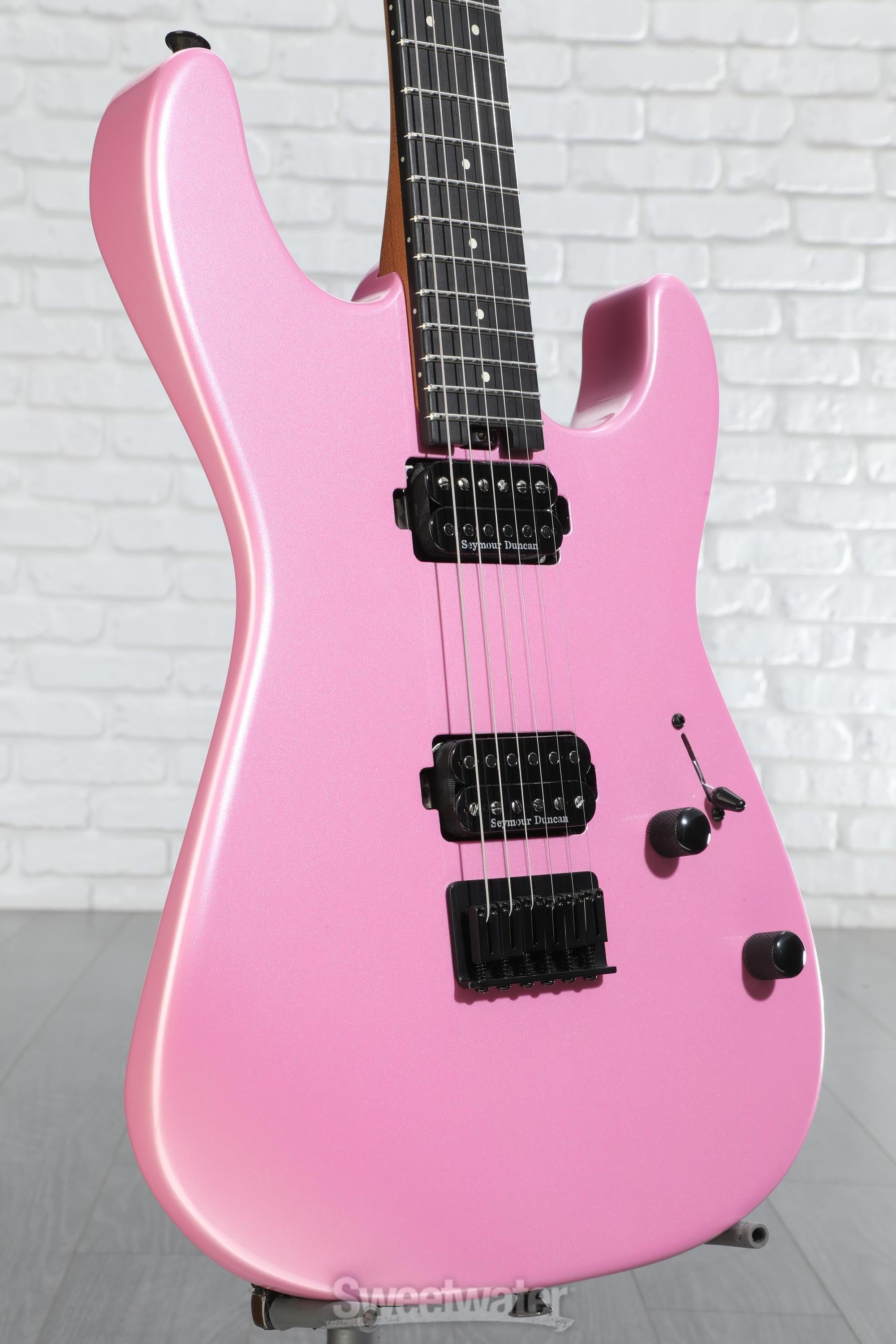 Charvel Mod Plus SD1 HH HT Electric Guitar - Platinum Pink | Sweetwater