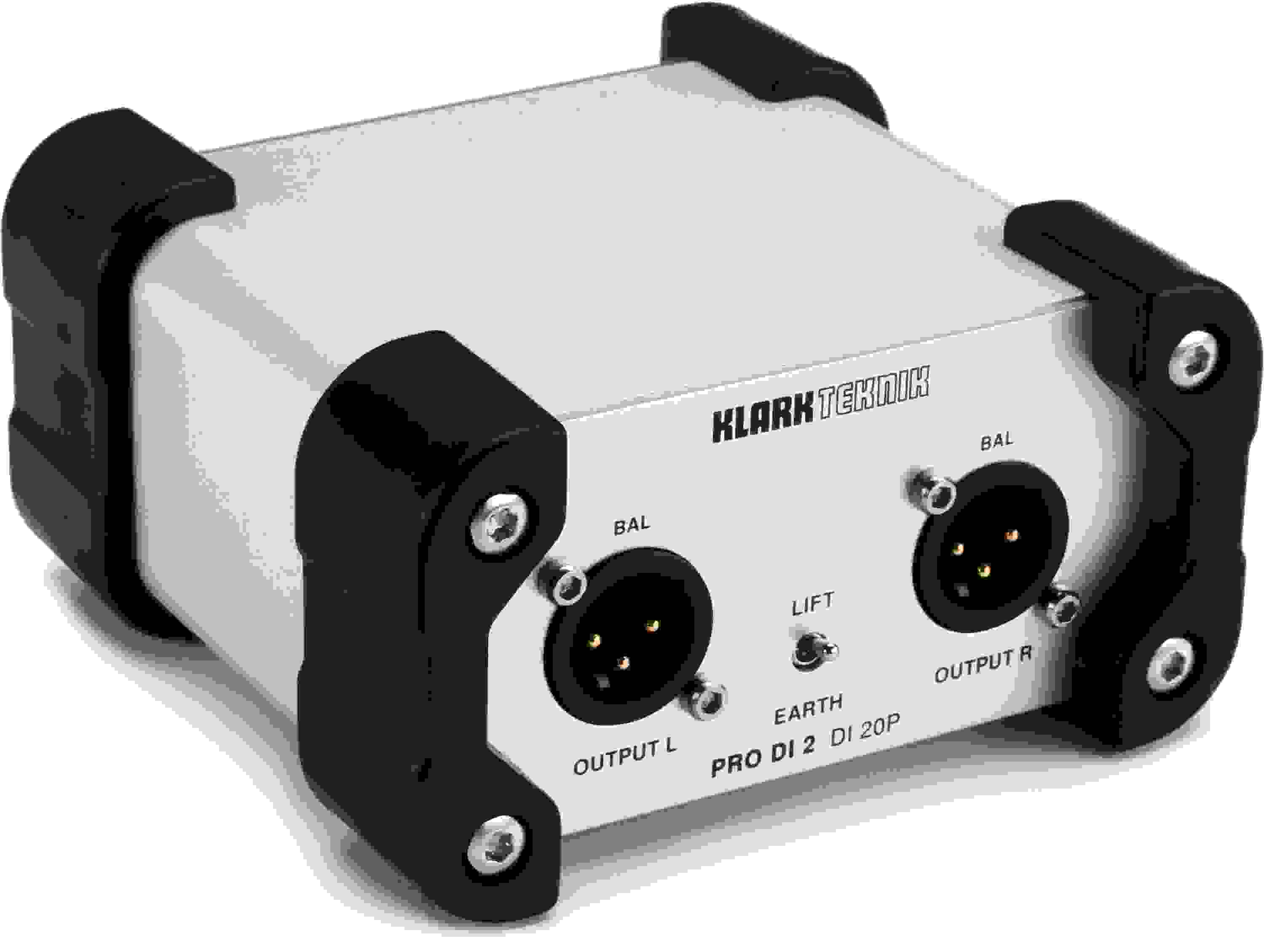 Klark Teknik DI 20P 2-channel Passive Direct Box with Midas Transformer ...