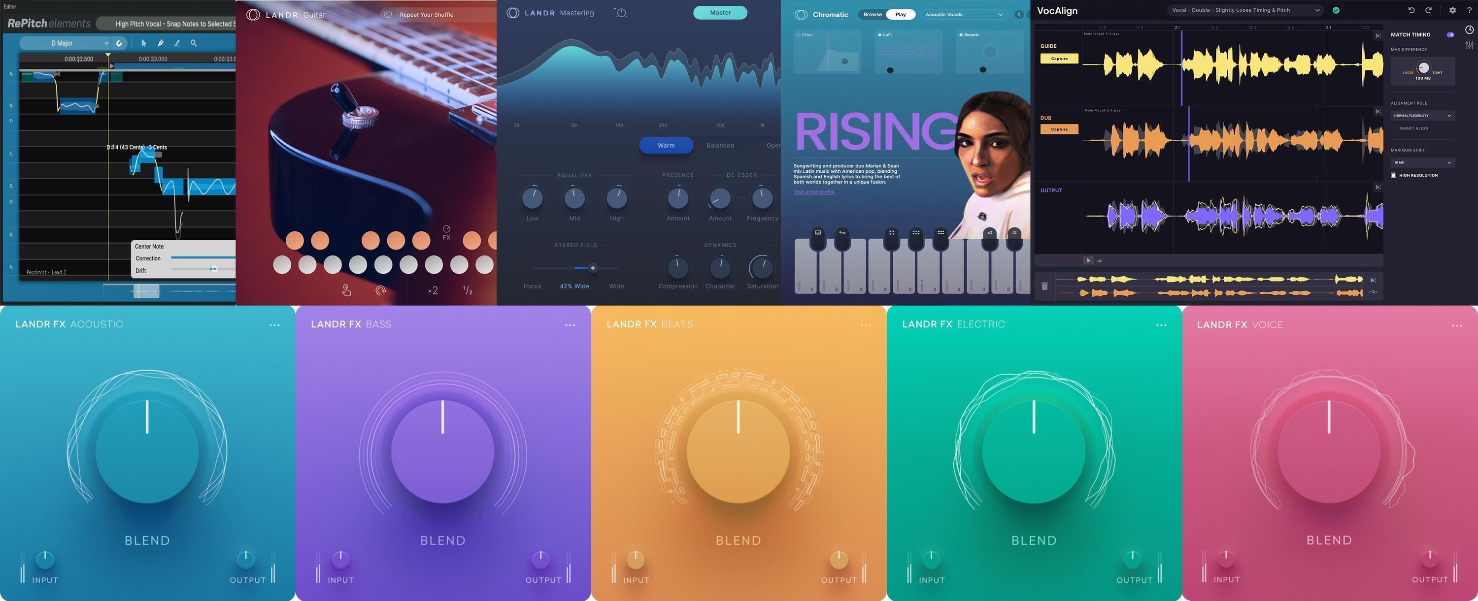 LANDR Studio Pro 1-year Subscription (Non-Renewing) | Sweetwater