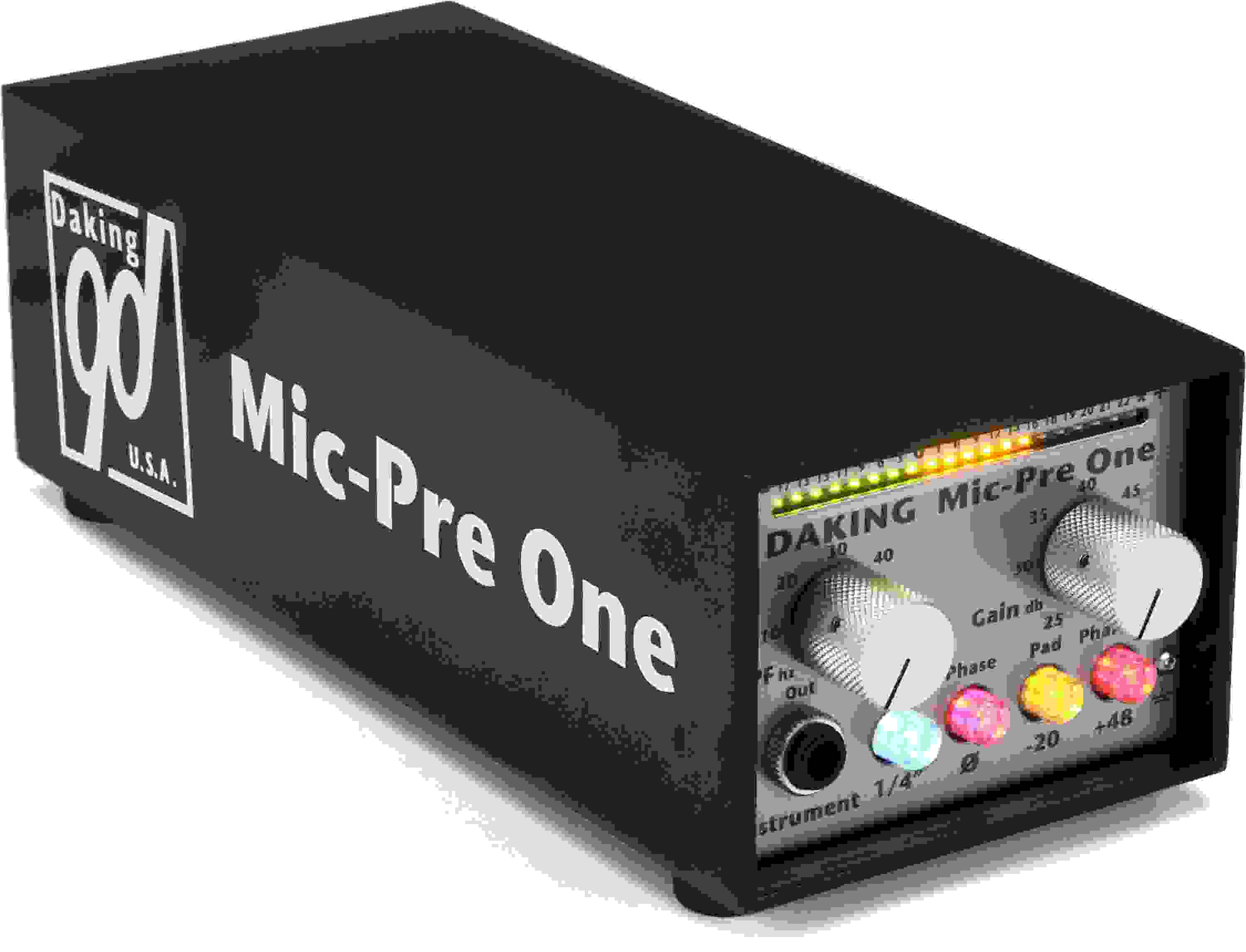 Daking Mic Pre One Desktop Microphone Preamp | Sweetwater