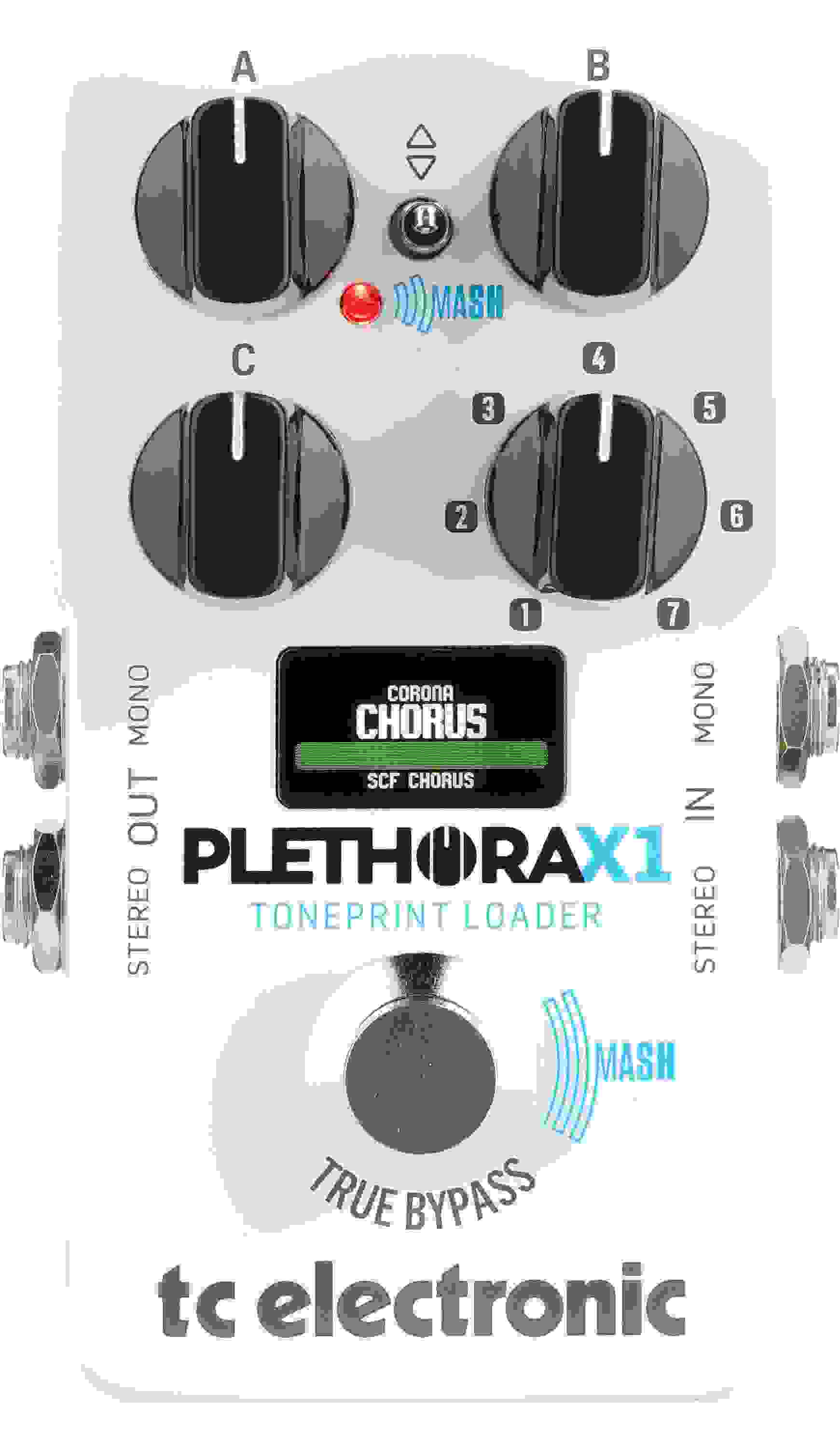 TC Electronic Plethora X1 TonePrint Multi-effects Pedal | Sweetwater