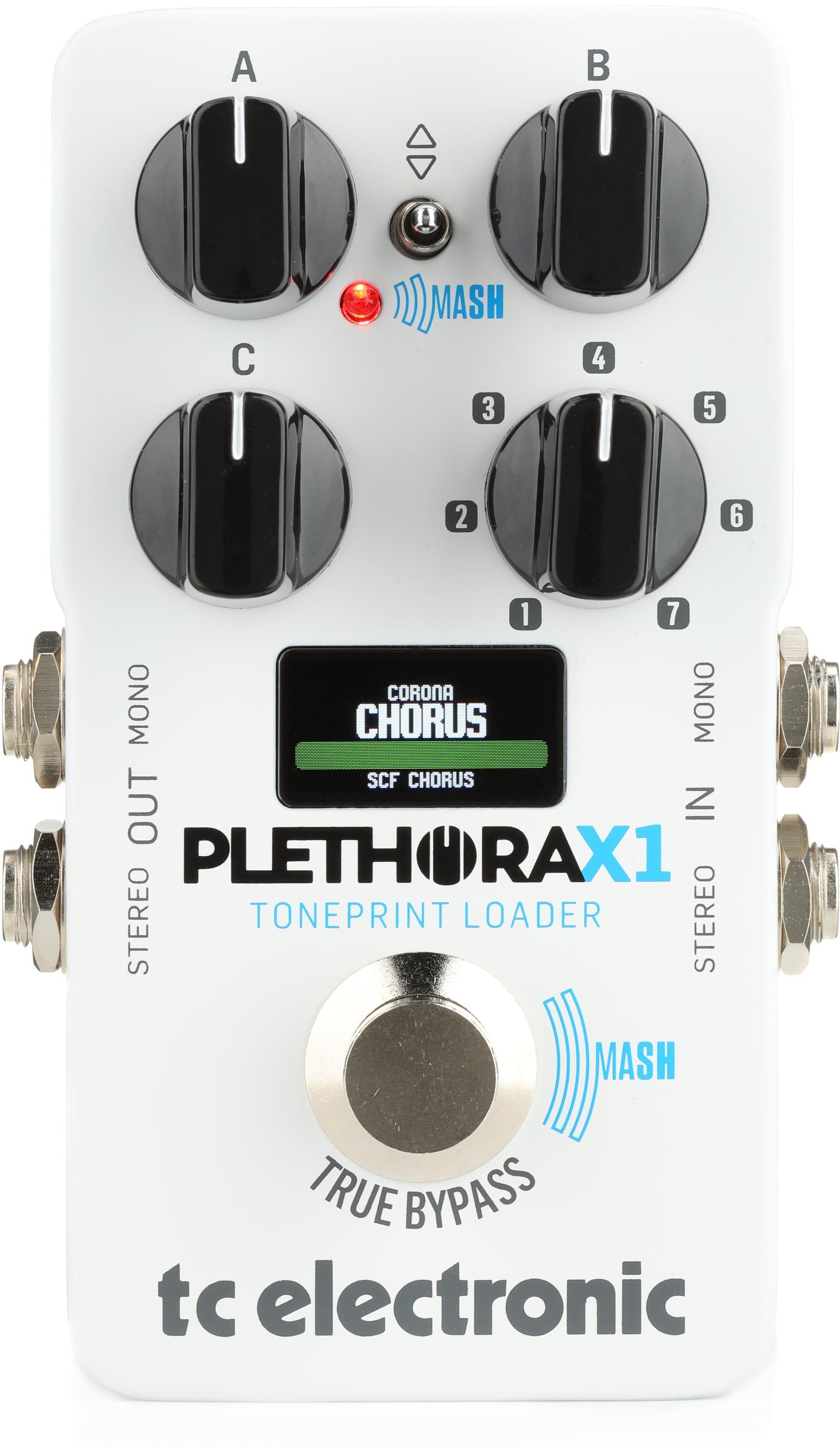 TC Electronic Plethora X1 TonePrint Multi-effects Pedal | Sweetwater