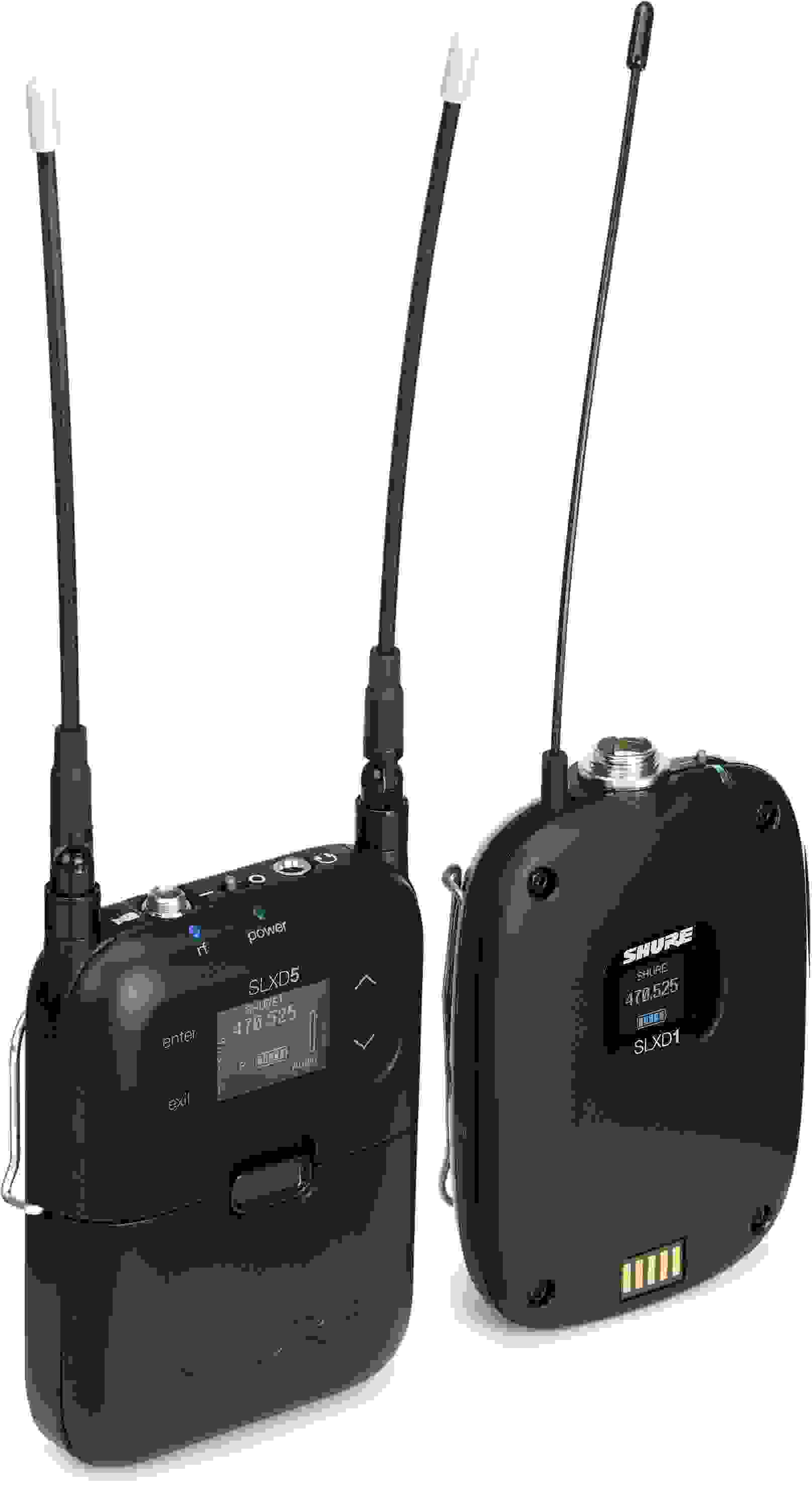 Shure SLXD15 Wireless Bodypack System - G58 Band | Sweetwater