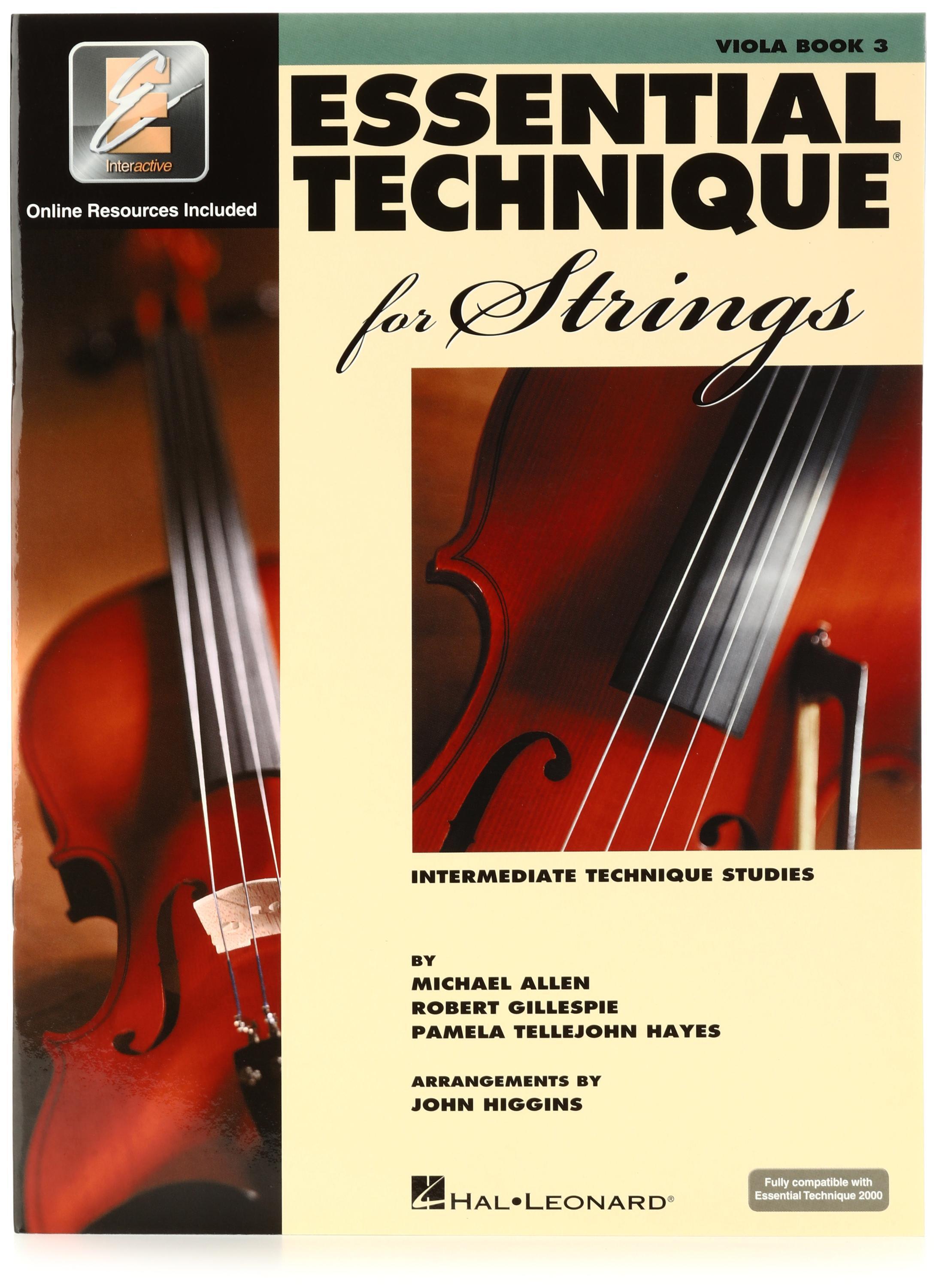 Hal Leonard Essential Elements Technique for Strings Viola Book 3 with ...